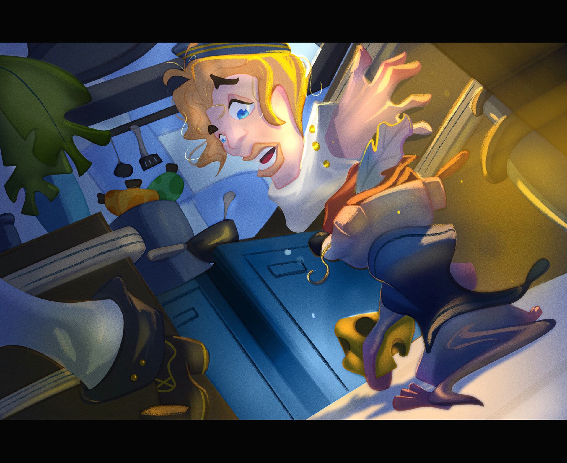 ArtStation - Cheese thief