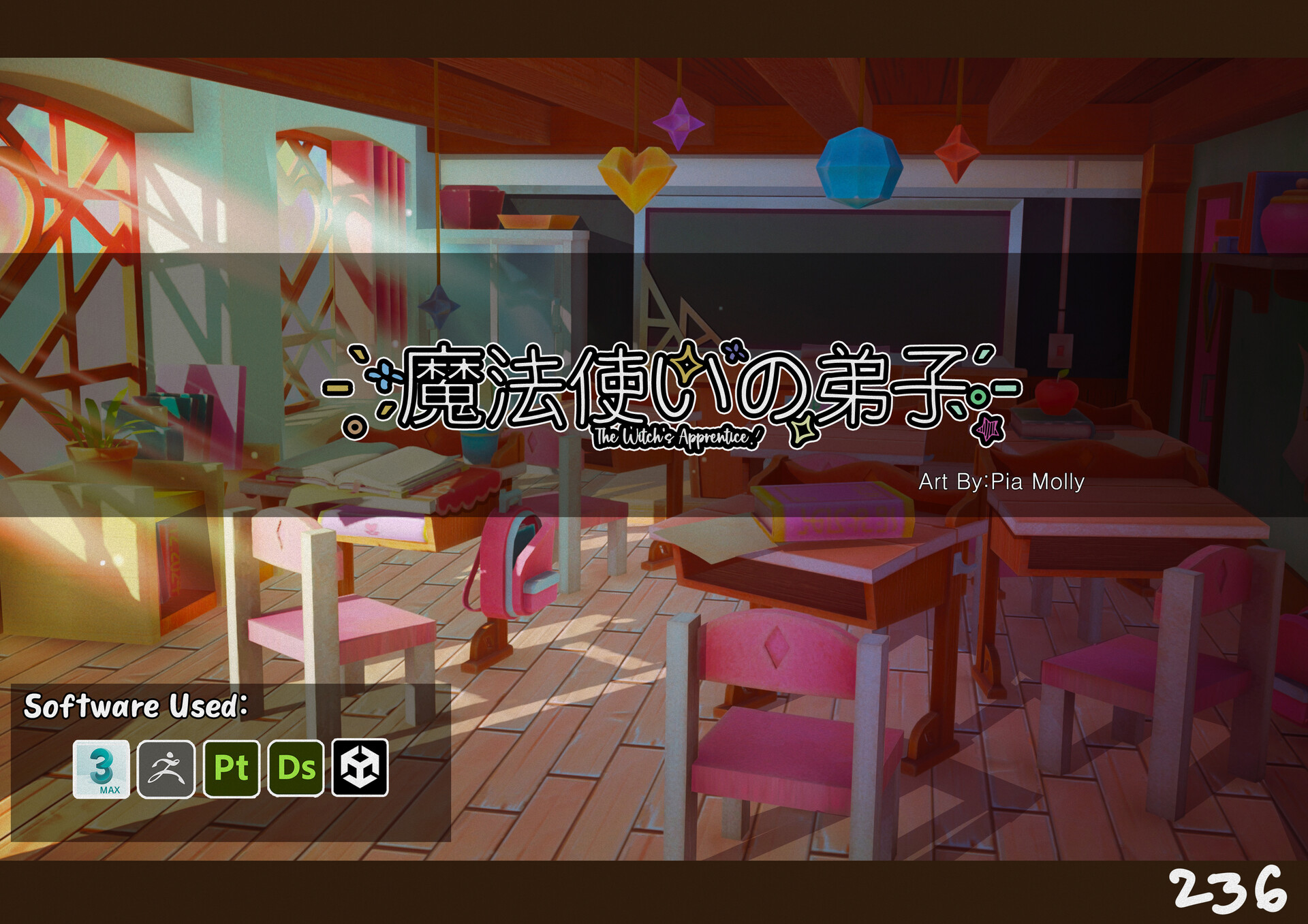 ArtStation - The Witch's Apprentice (Art by Pia Molly)