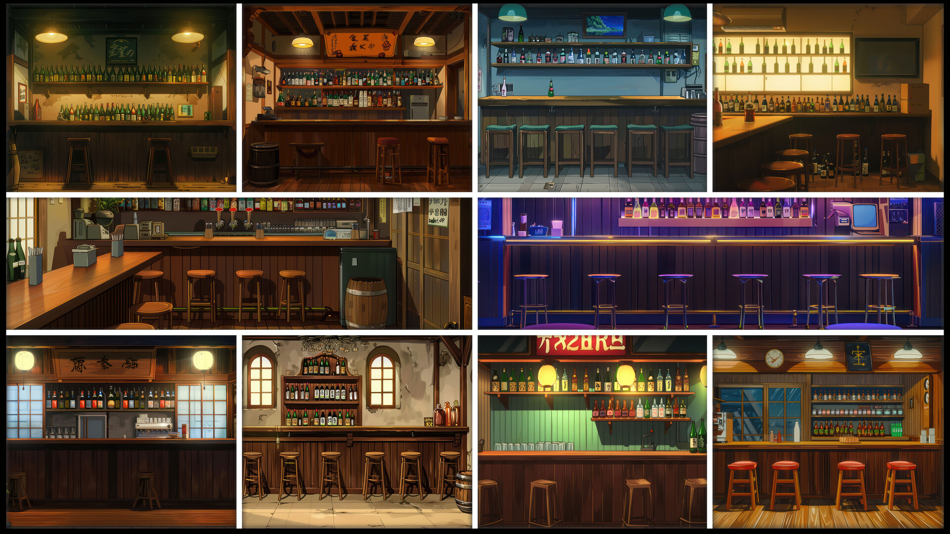 Ferial Concept - 🔹240 Bar - Anime Concept Reference Image Pack v.128 |4K|