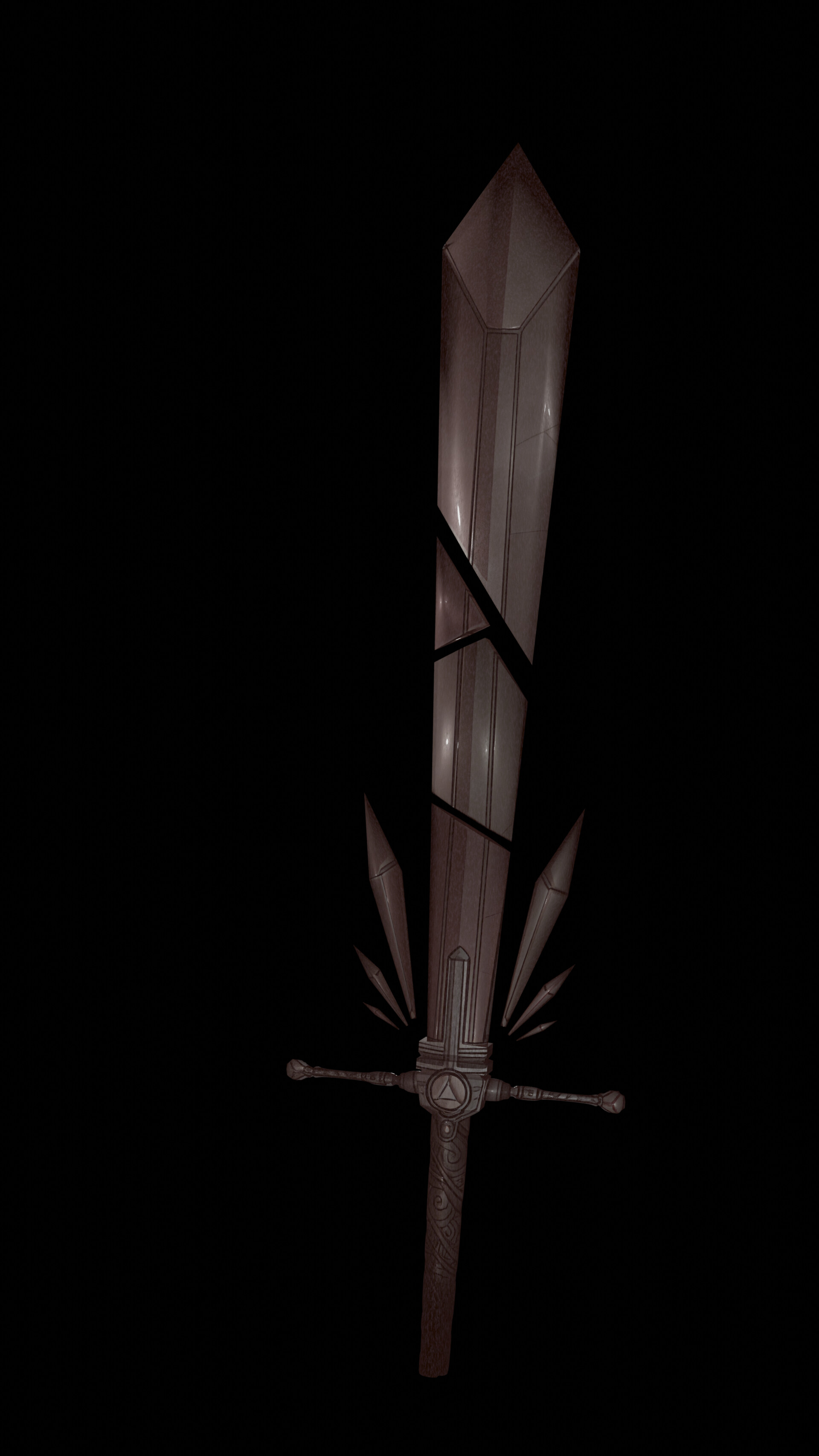 ArtStation - #1 sword of mine, 1 made using a tut and another without