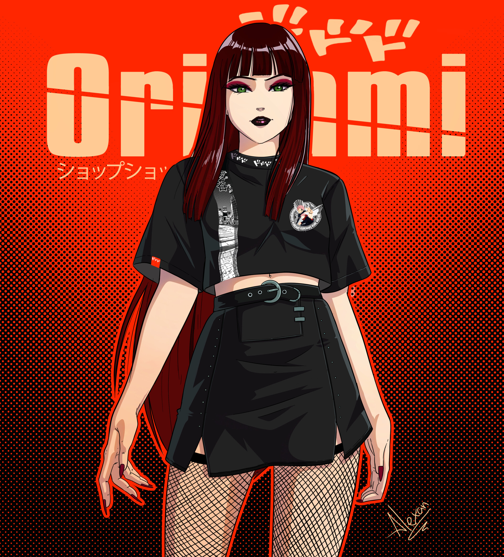 ArtStation - Work process: model girl