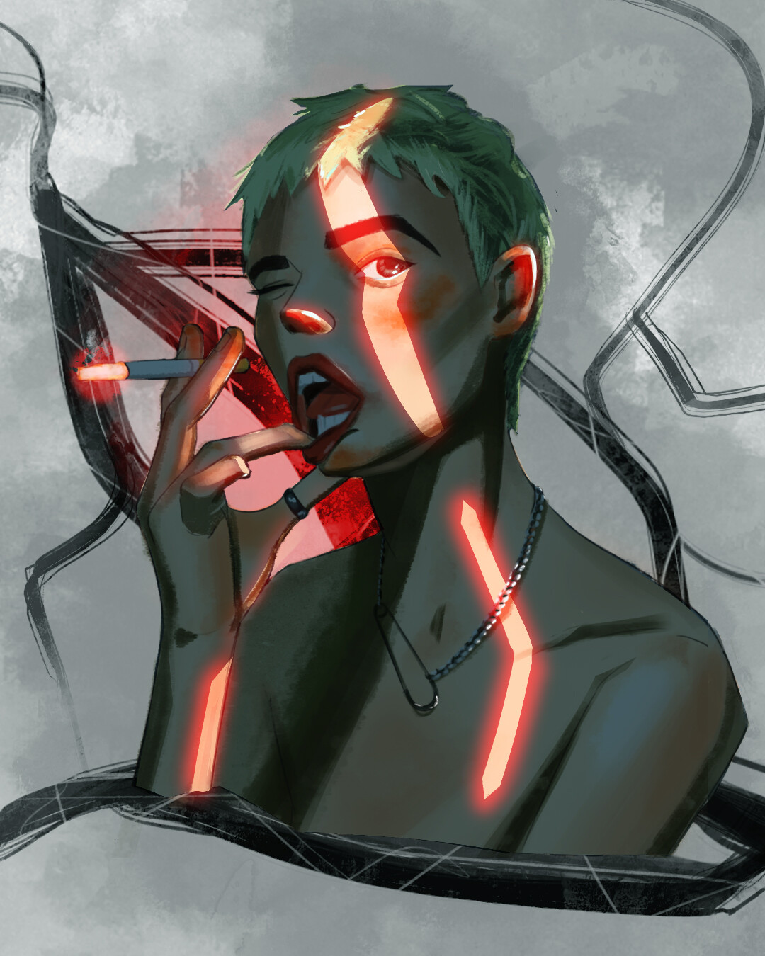 ArtStation - Smoker