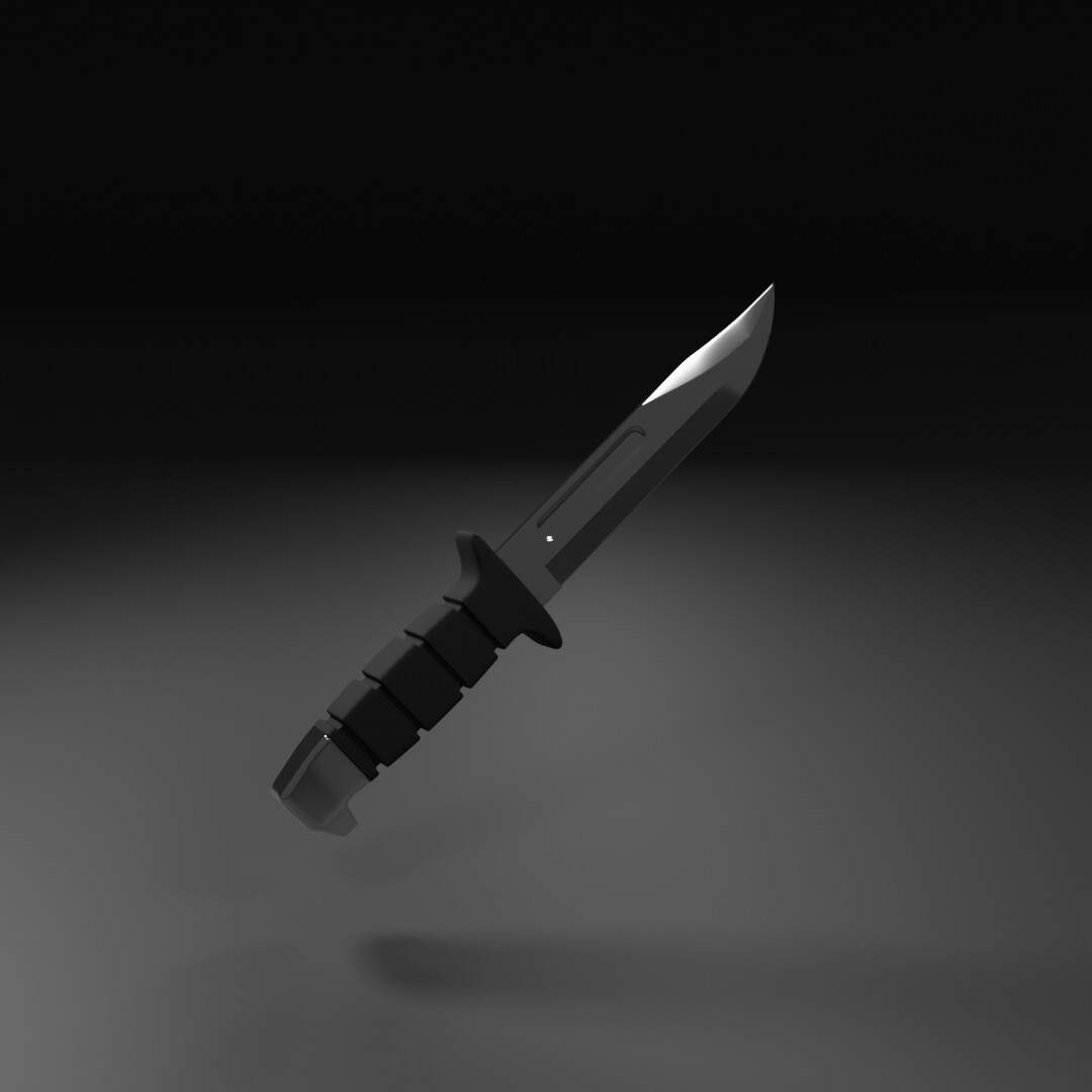 ArtStation - Combat Knife