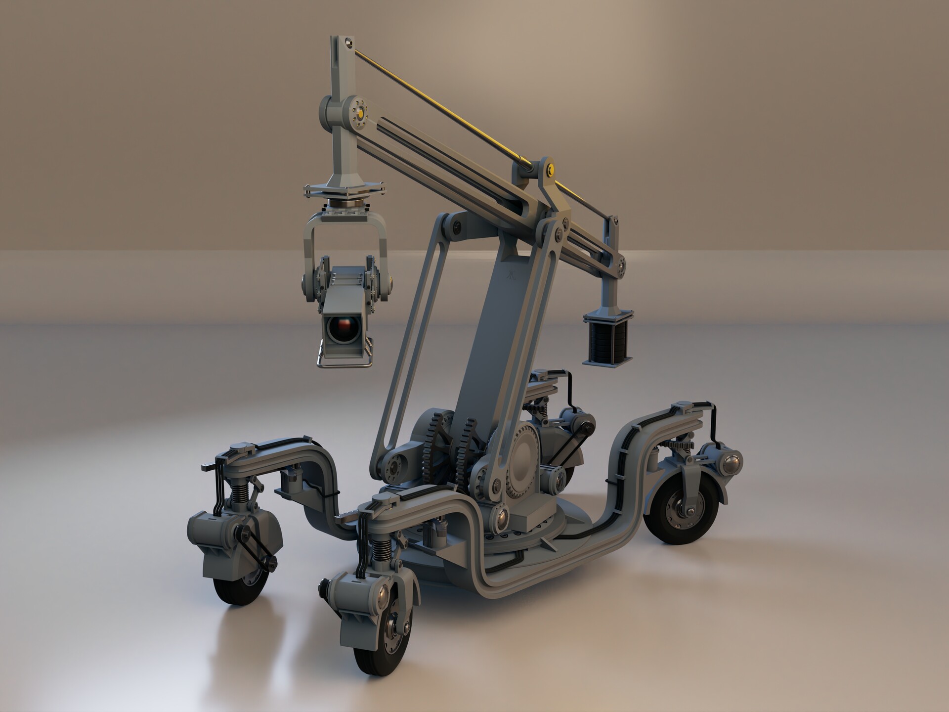 ArtStation - Heavy Camera Rig Prop