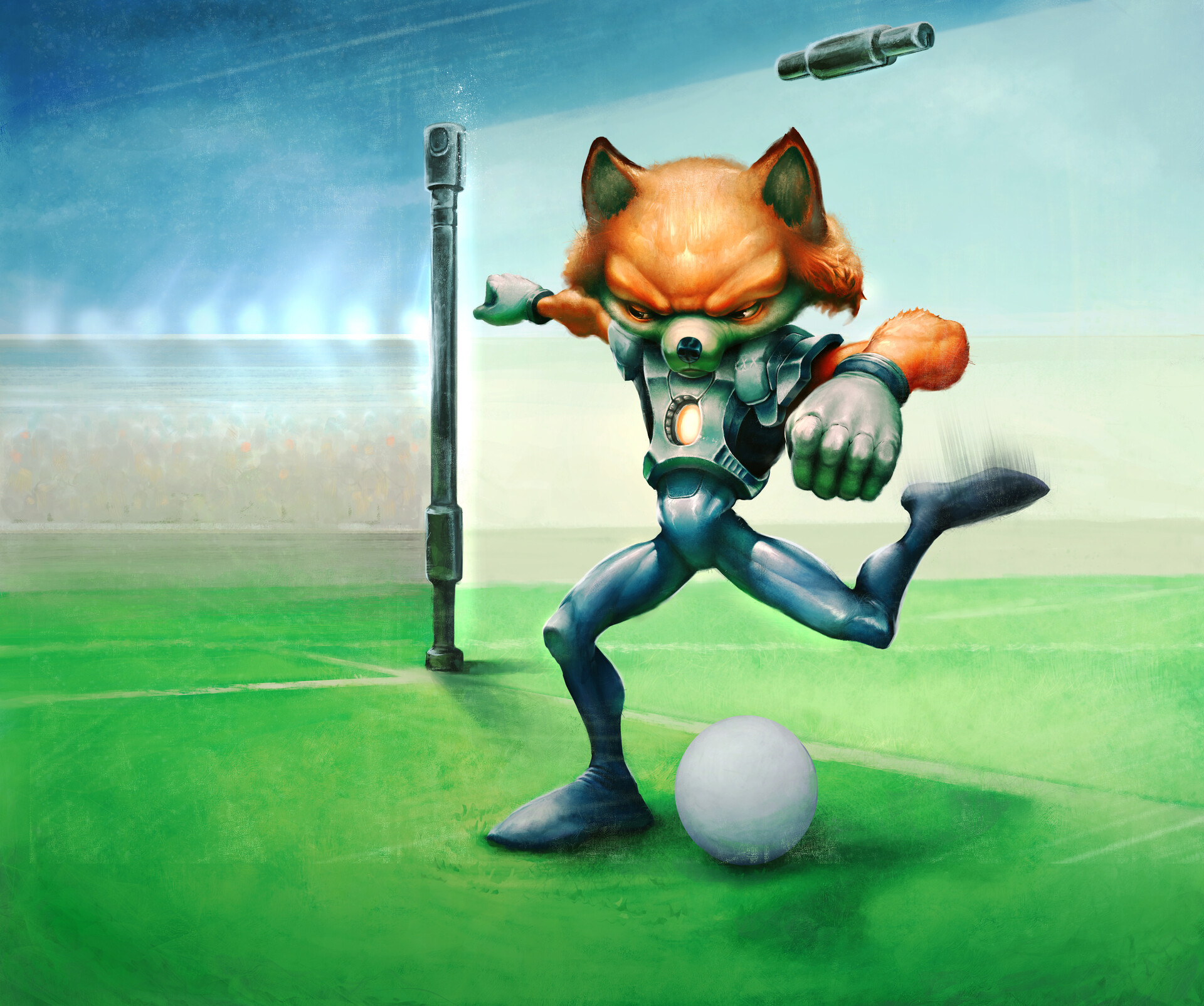 ArtStation - Fox Soccer