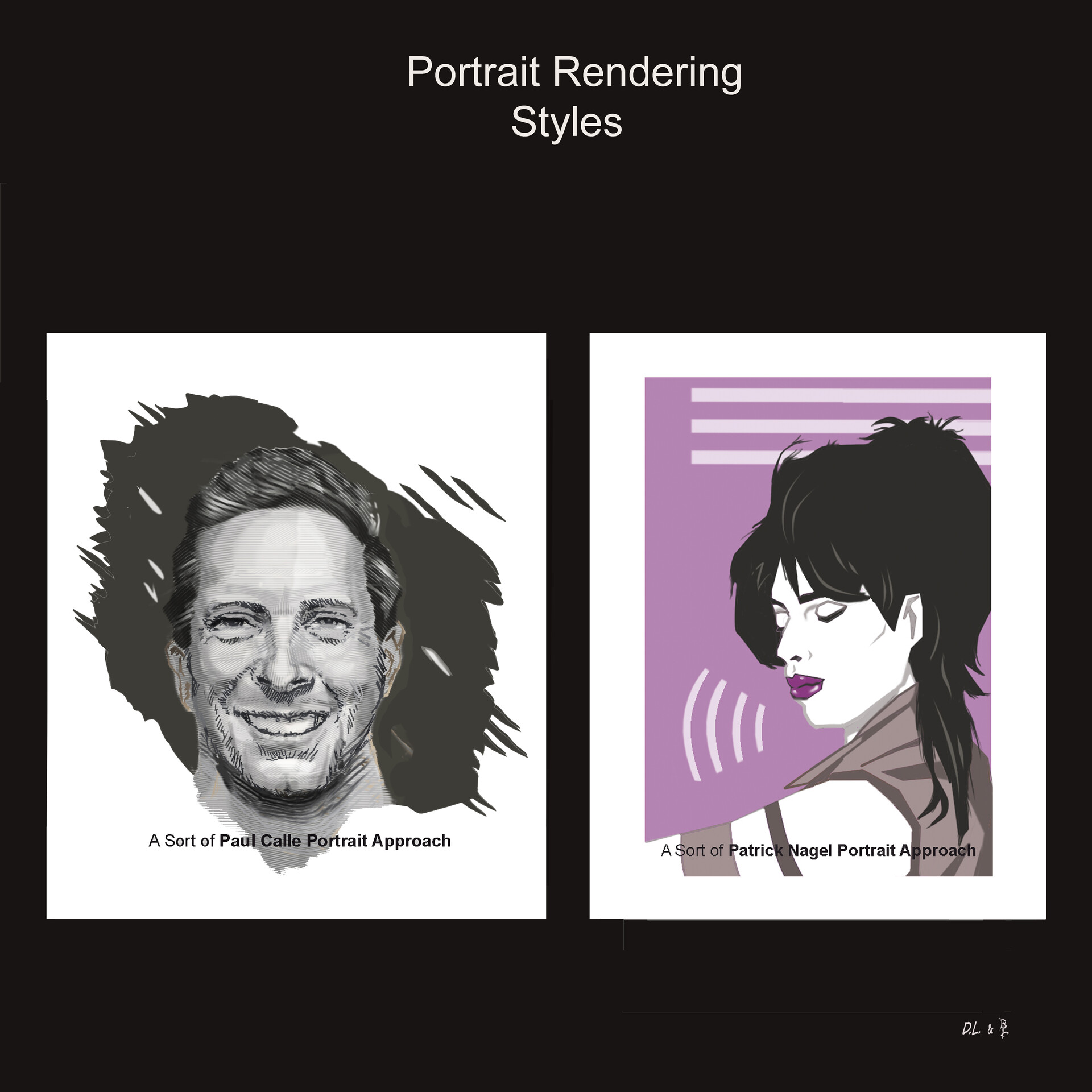 ArtStation - Portrait Rendering Styles