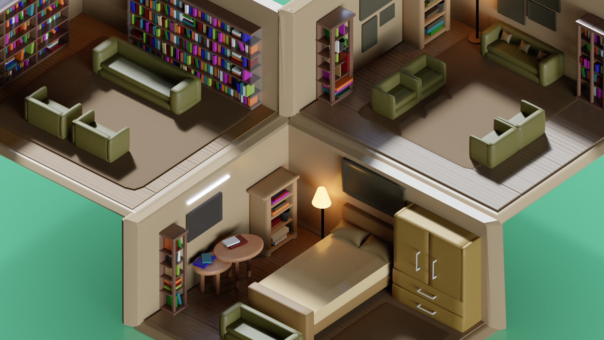 ArtStation - Isometric Library