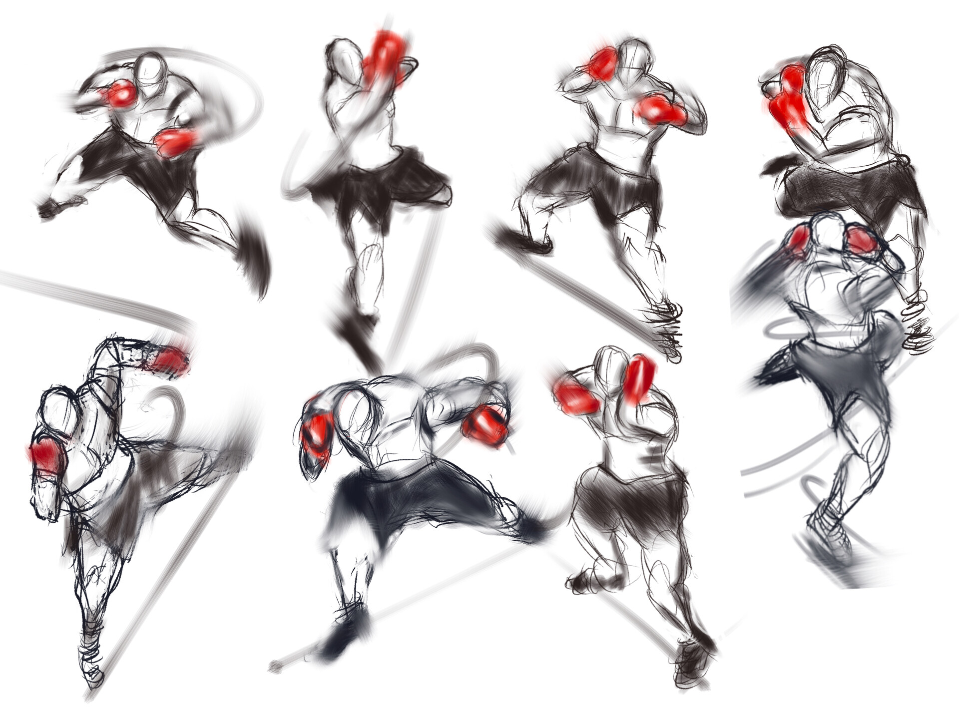 ArtStation - Speed gesture drawing