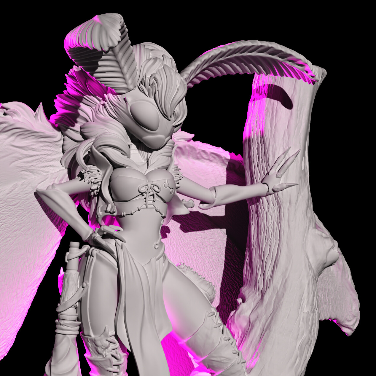 ArtStation - Bug World: Scout Moth