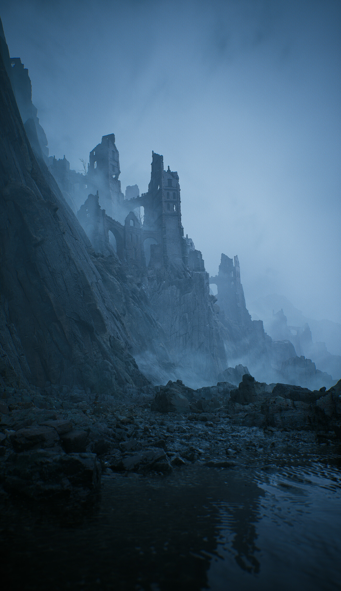 Jakob Keudel - FAB Sample Scene - Dark Ruins