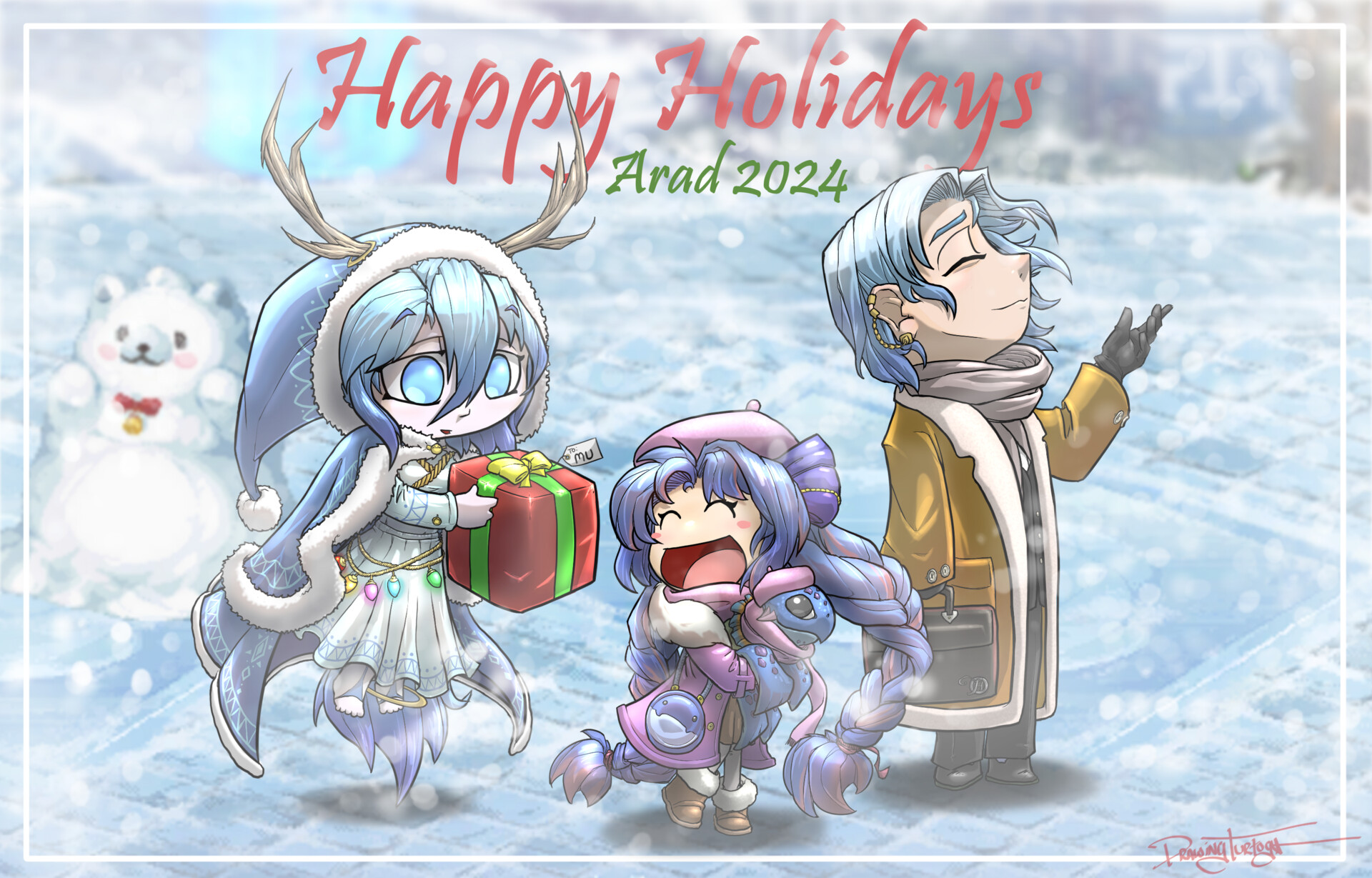 ArtStation - Winter in Arad 2024 (DFO)