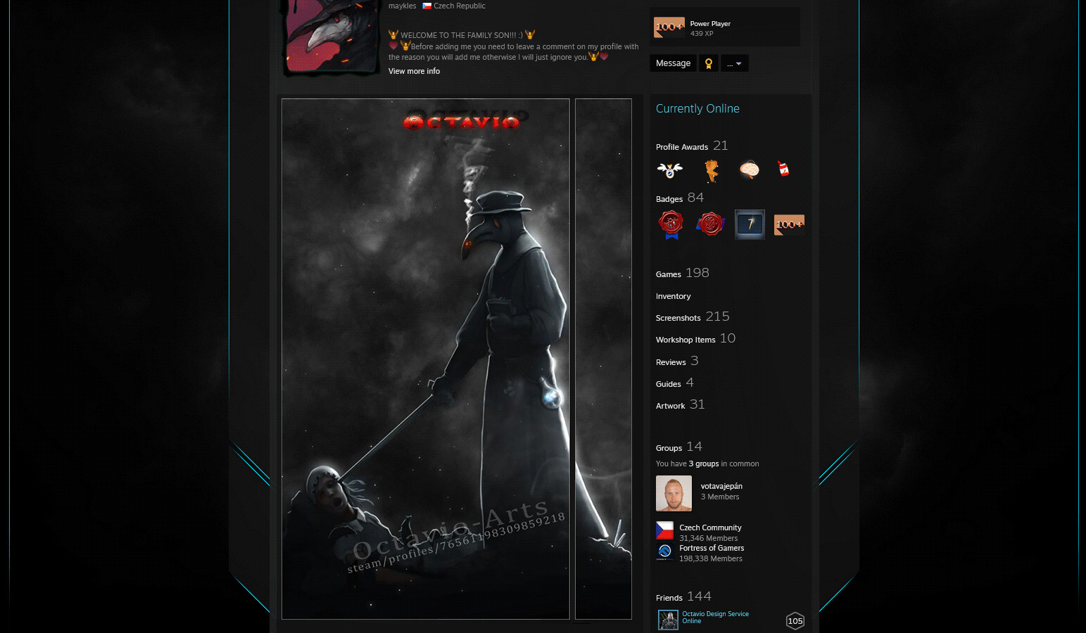 ArtStation - Steam Artwork The Plague Doctor Animated