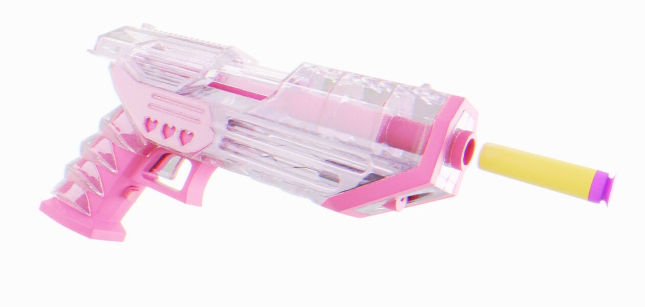 Anix Moon - Y2k aesthetic K-Pop style toy pistol