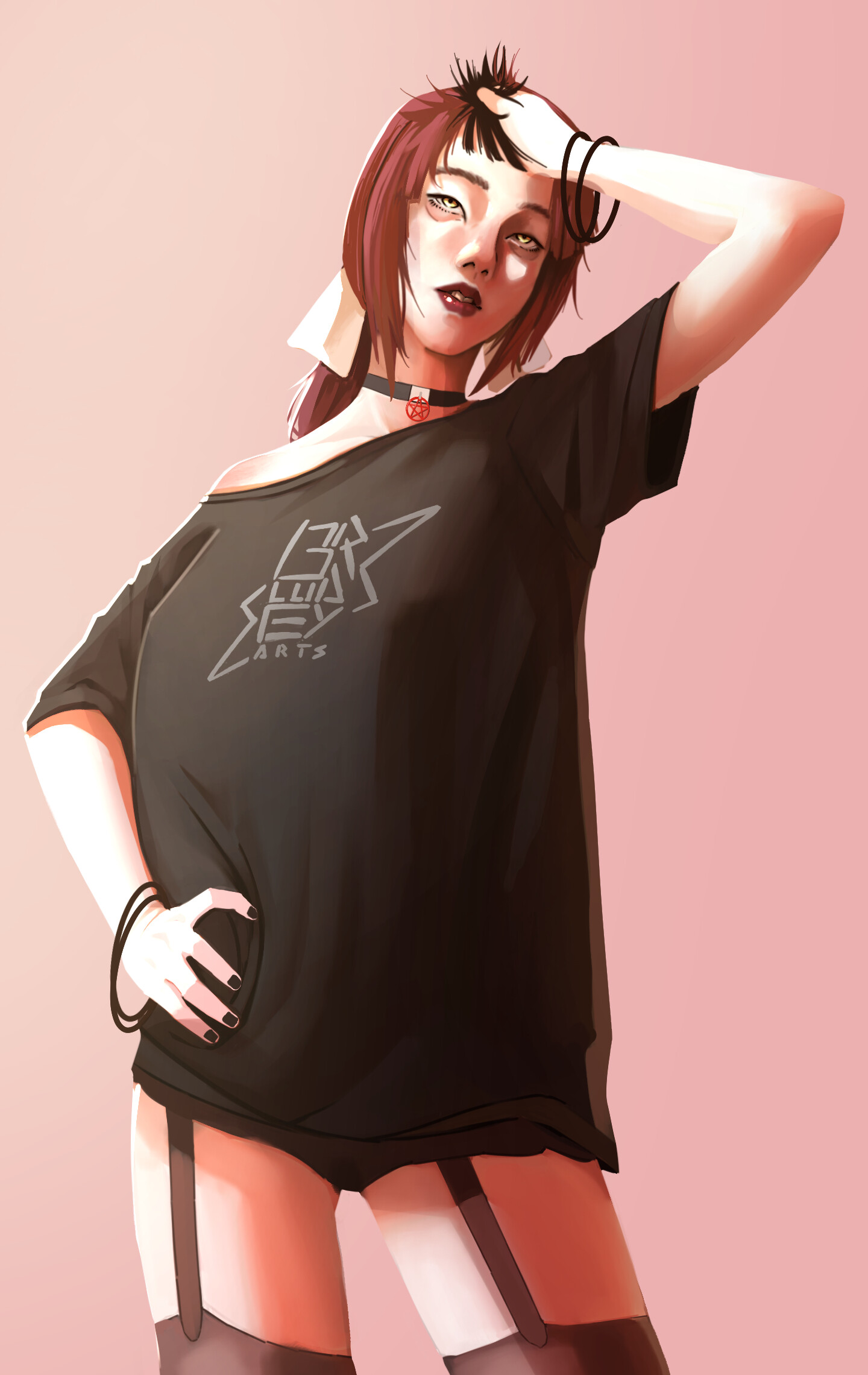 ArtStation - Yurei casual goth