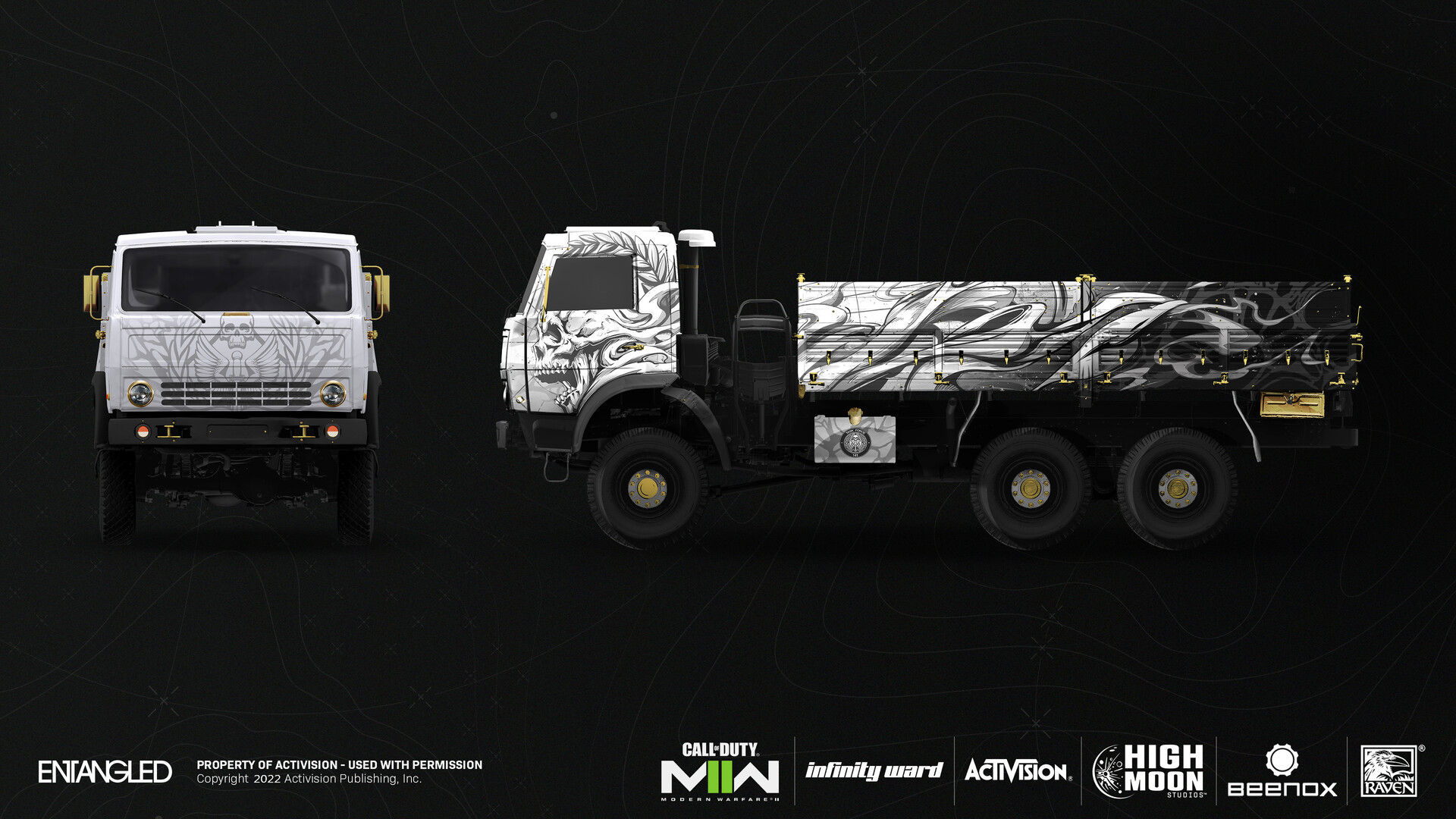 ENTANGLED Studio - Vehicle Customization Skins for Call of Duty: Modern ...