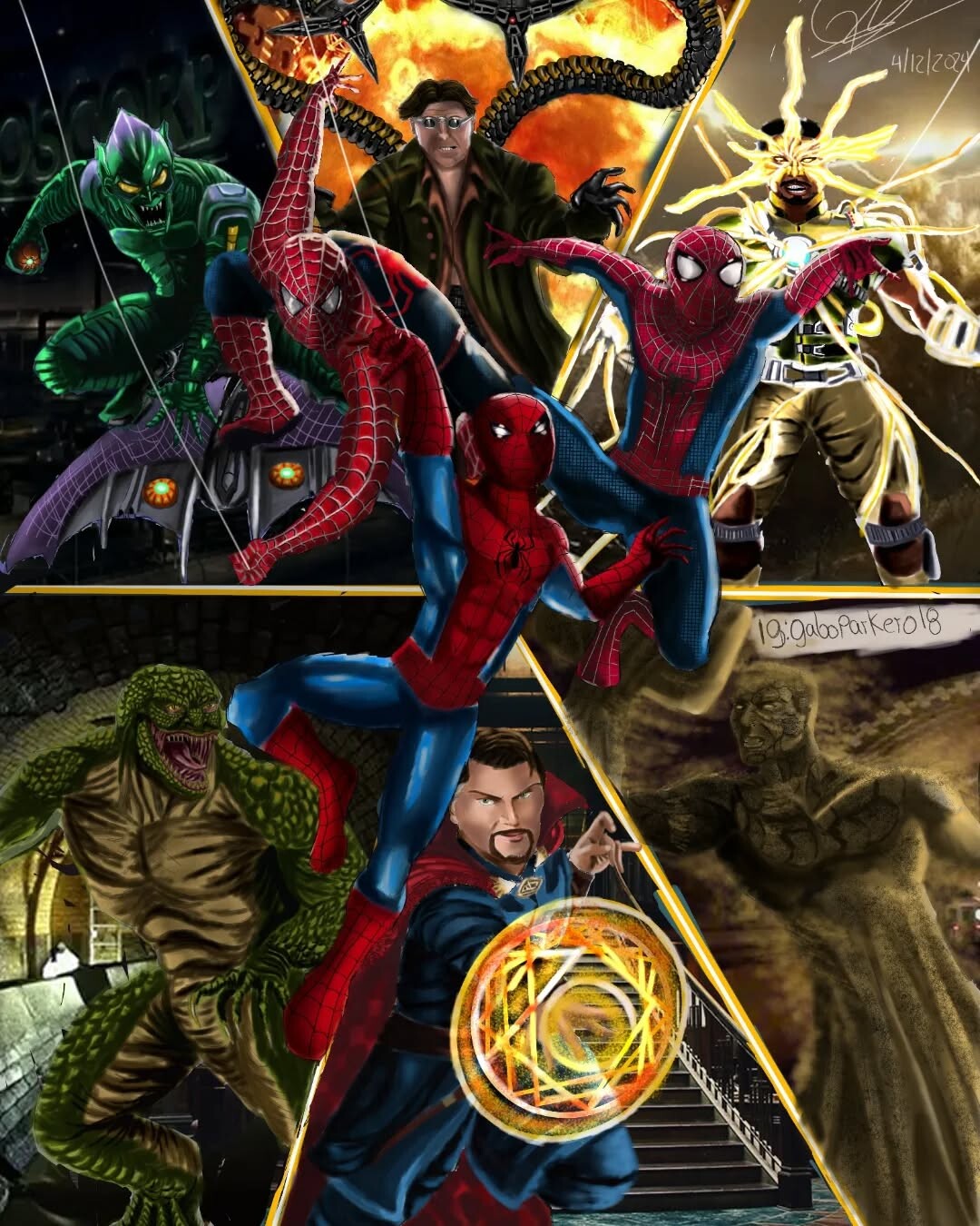 ArtStation - Spider-Man no way home fan art