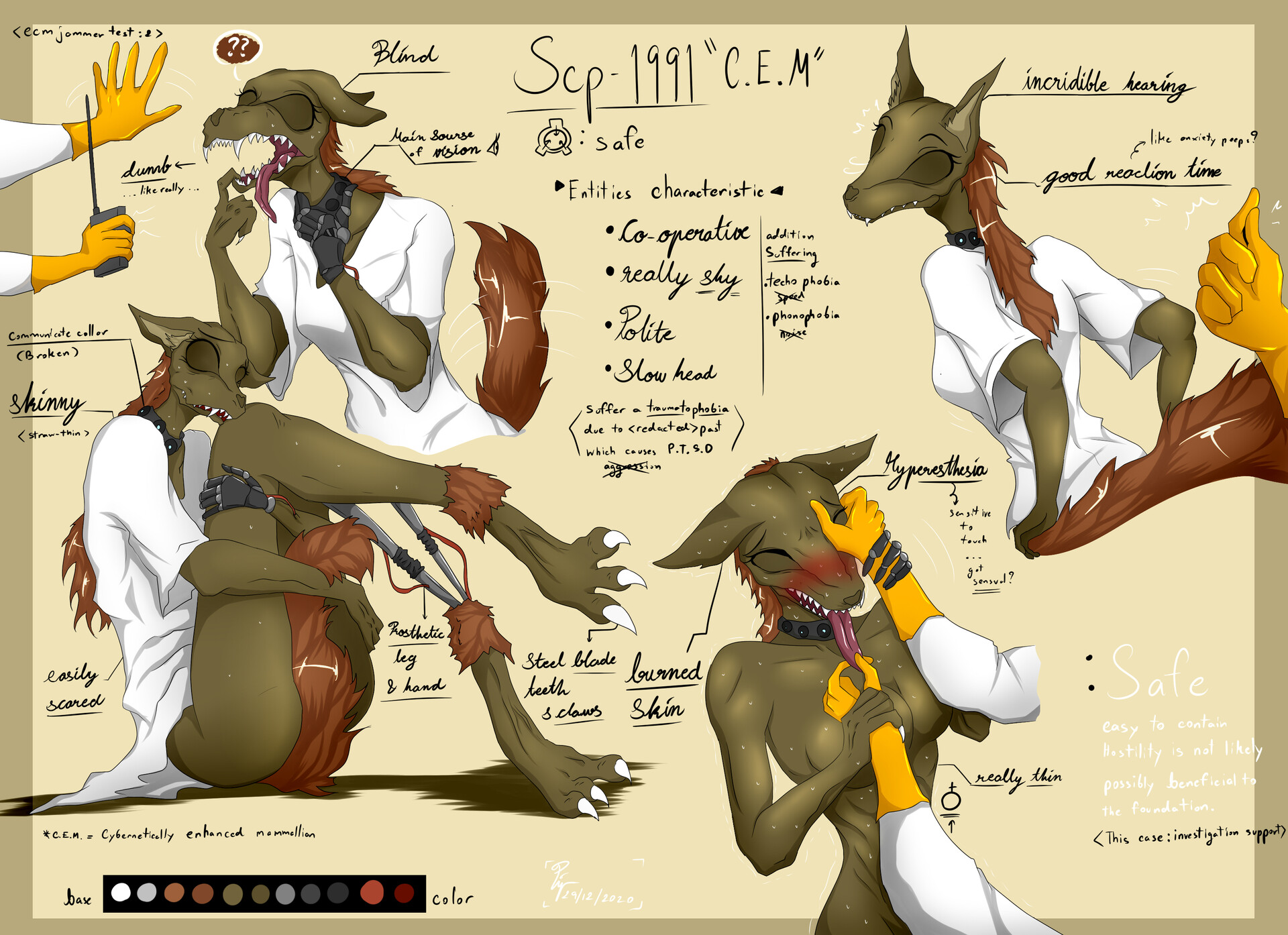 ArtStation - Scp-1991 Sheet