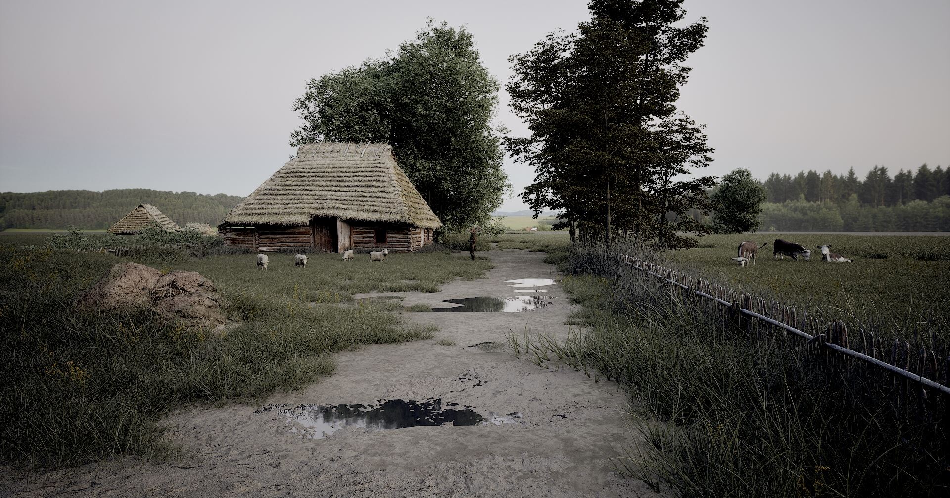 ArtStation - In The Wide Country (UE5 Path Tracing)