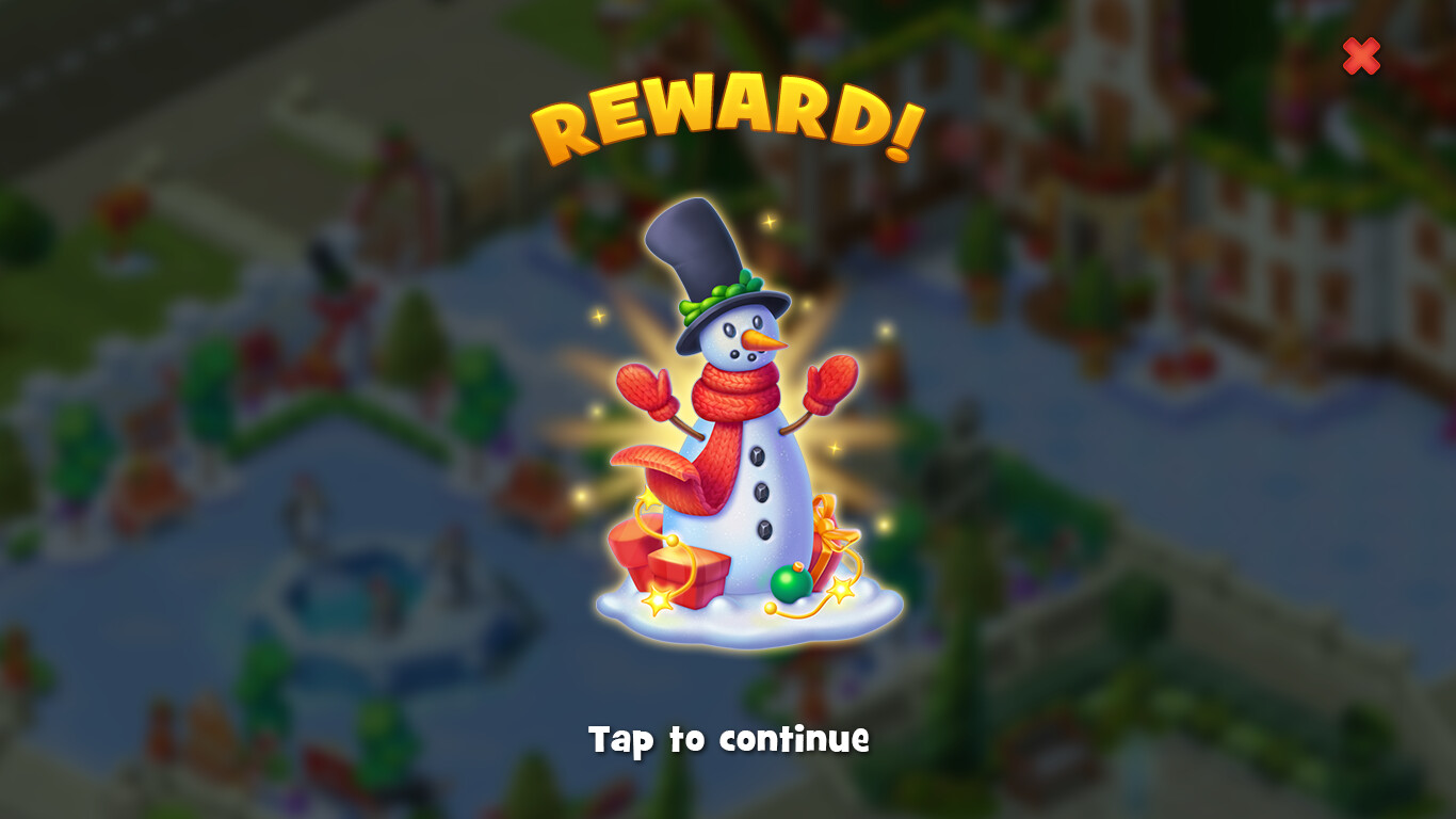 ArtStation - Snowman.Reward Icon