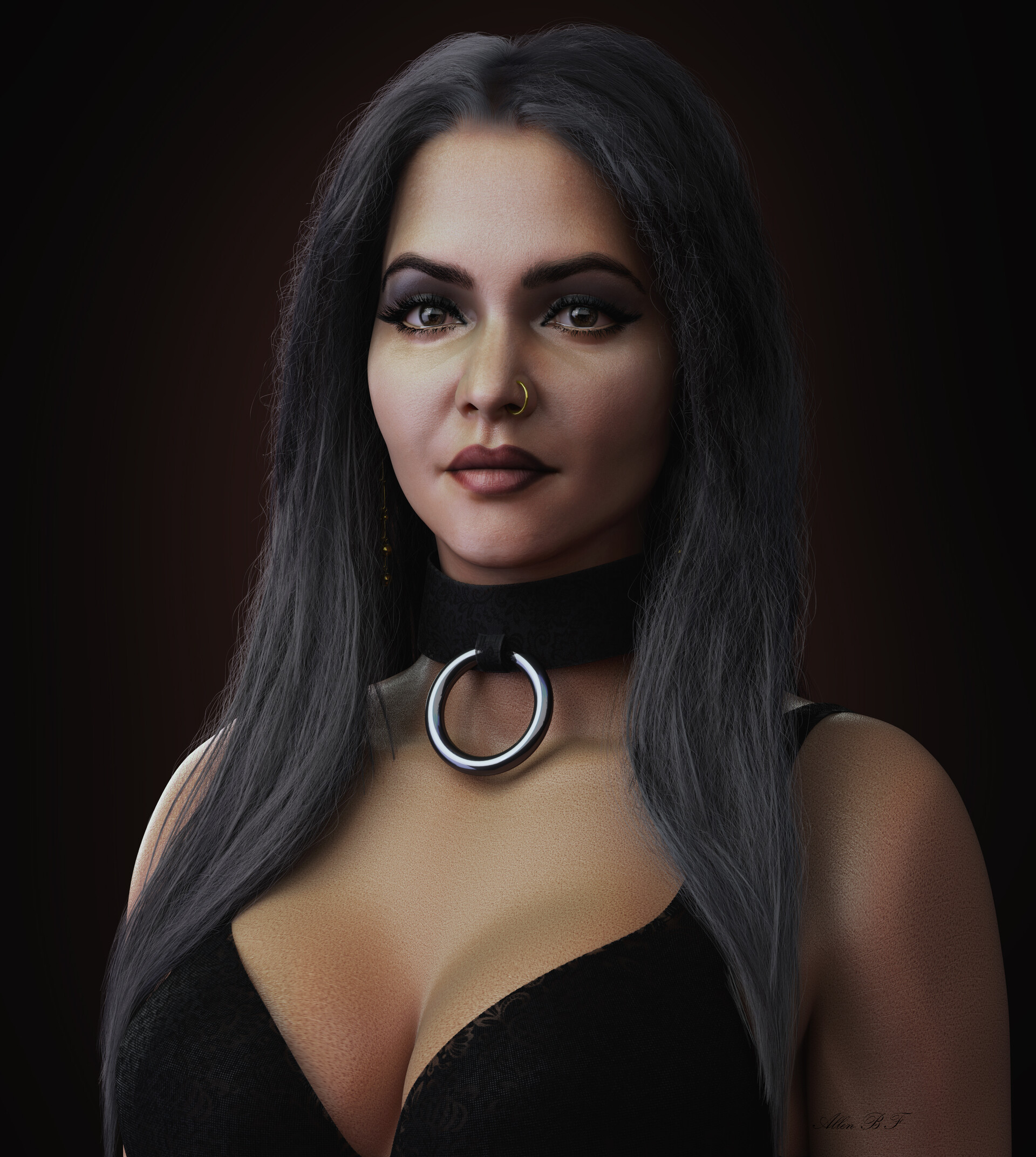 ArtStation - 3D model Of Neena Jt Ingale