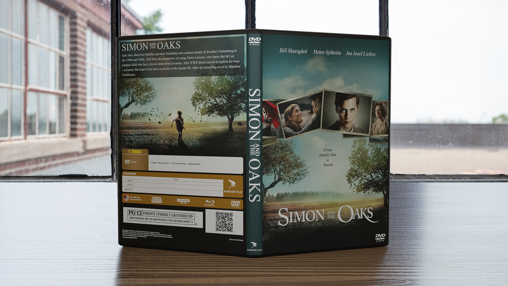 ArtStation - Simon and the Oaks (2011) Custom DVD Cover