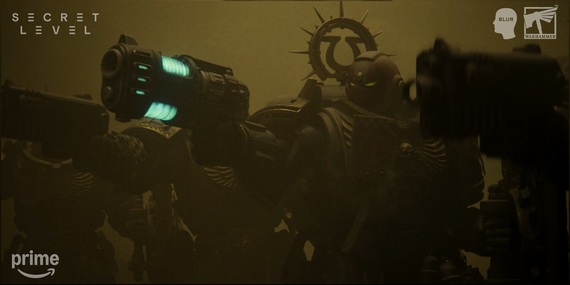 Andrea Bertaccini - Secret Level - Warhammer 40k | SpaceMarine/ServoSkull