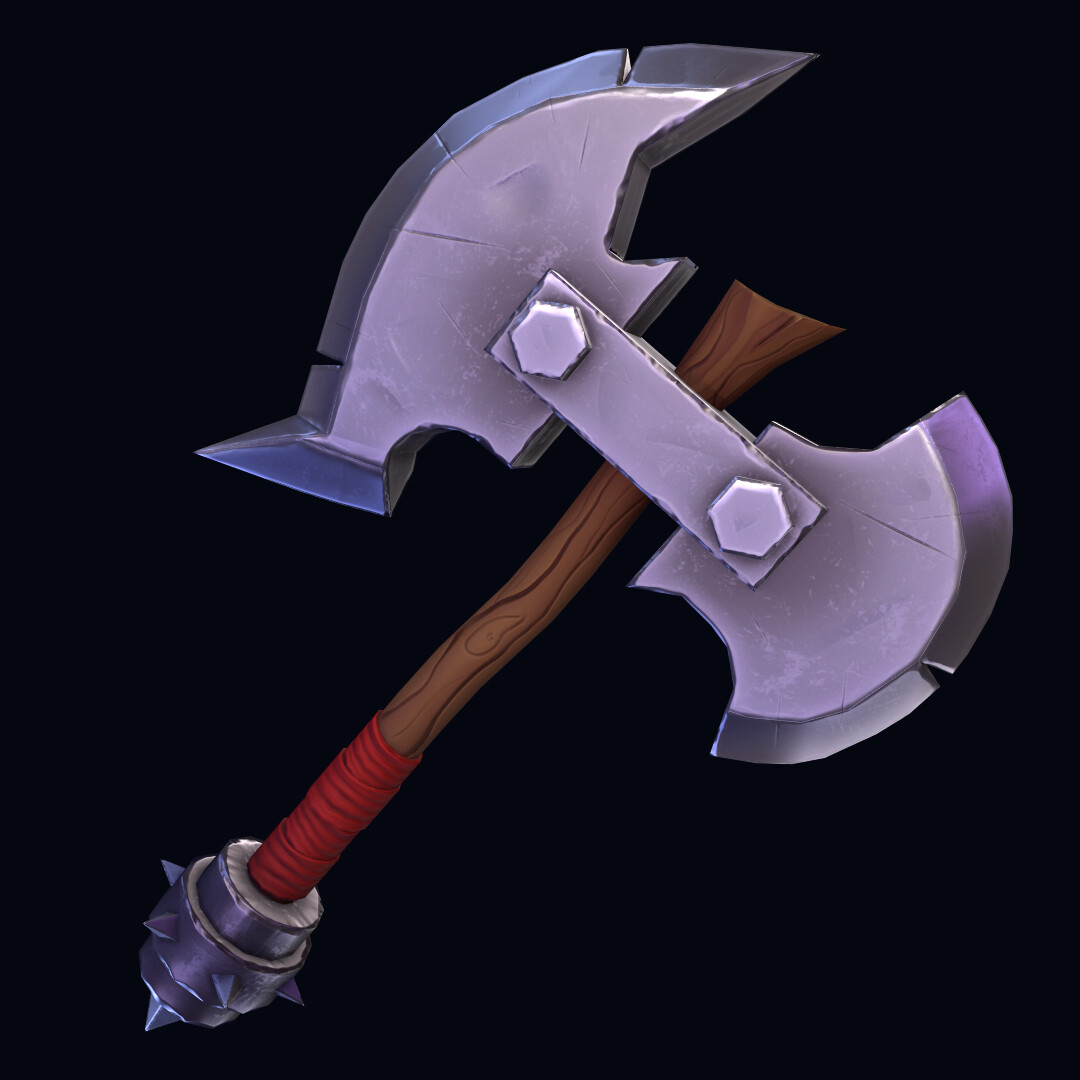 ArtStation - Stylized axe