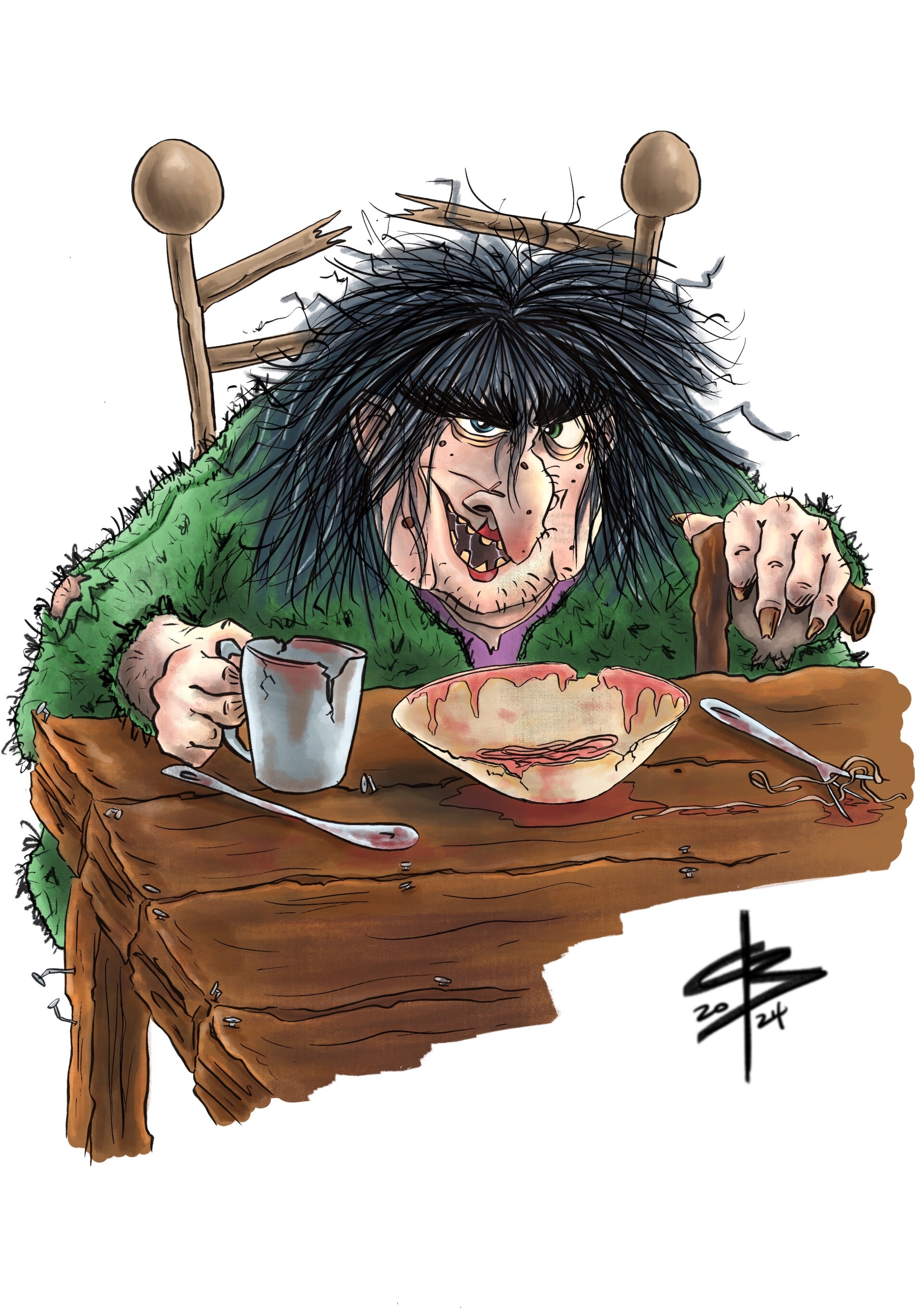 ArtStation - Scheming Mrs Twit