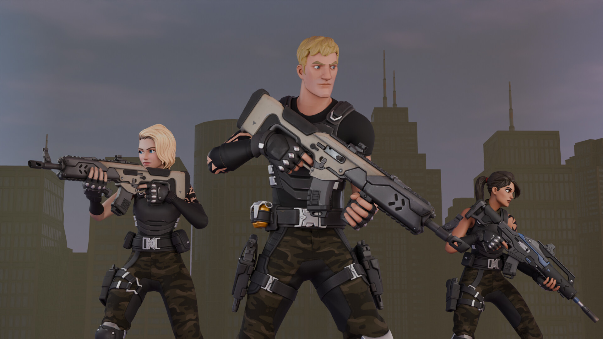 ArtStation - Fortnite: Evolved Warfare