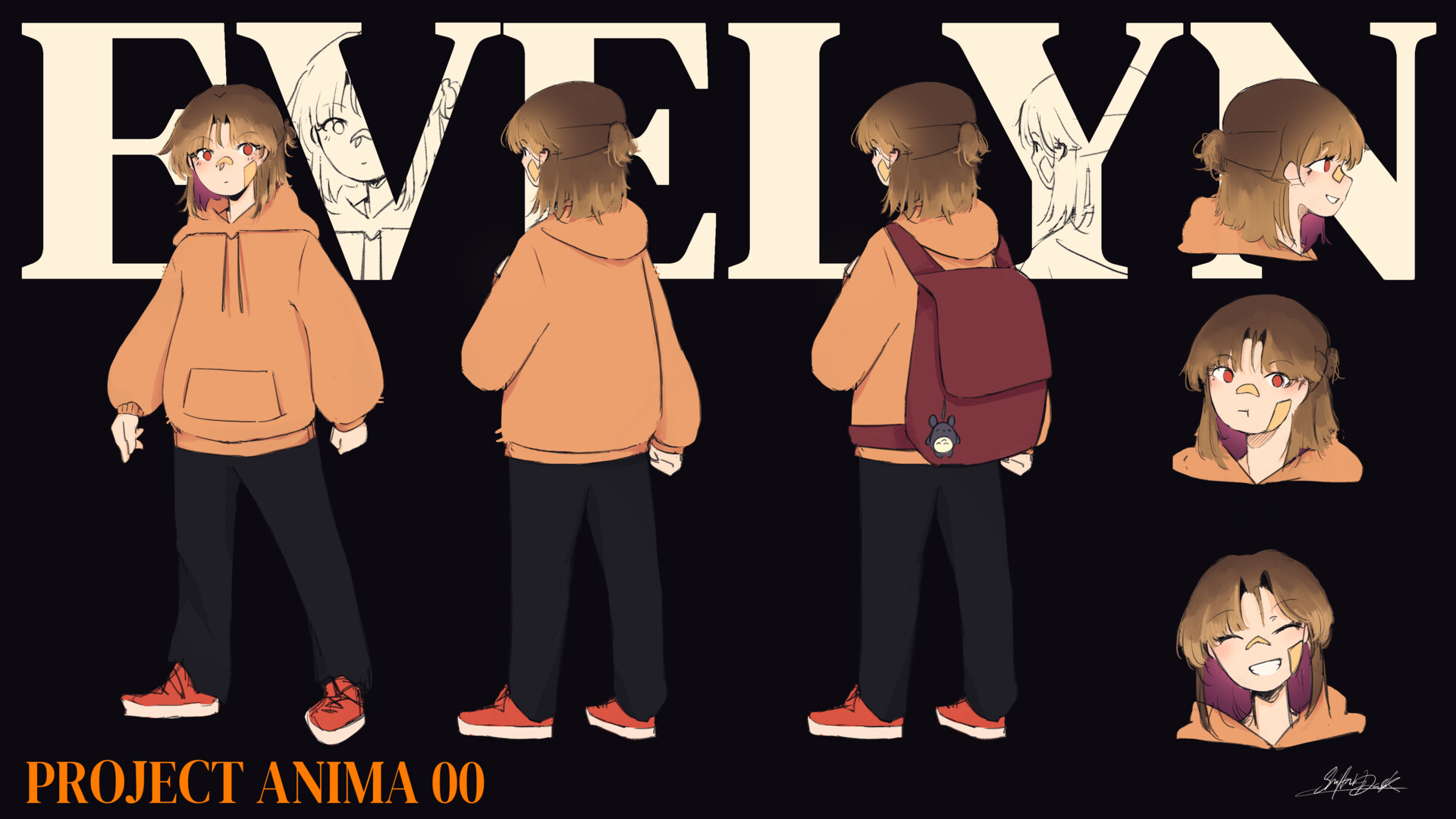 ArtStation - Evelyn character design