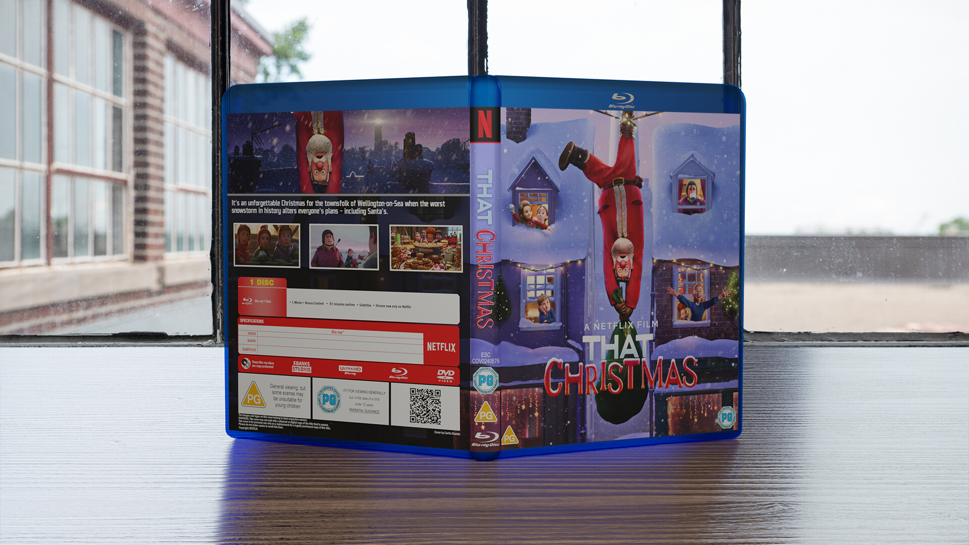 ArtStation - That Christmas (2024) Custom Blu-ray Cover