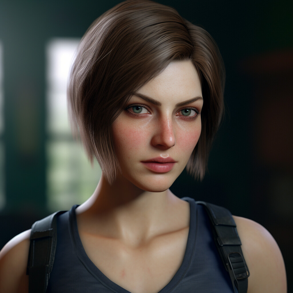 ArtStation - Resident Evil Characters Portrait - CGI Smart prompt engineering learning