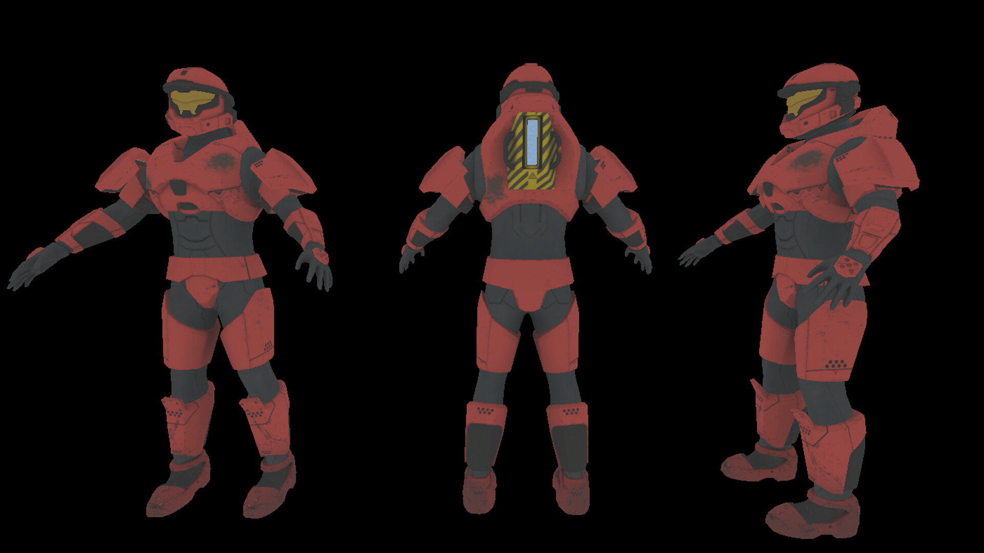 Sylv - Valkiri - Alepha - Centurion Mk. II Battle Armour