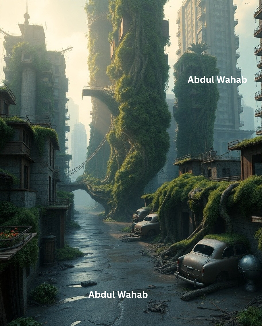 ArtStation - The Last Breath of Civilization: A City’s Silent Collapse