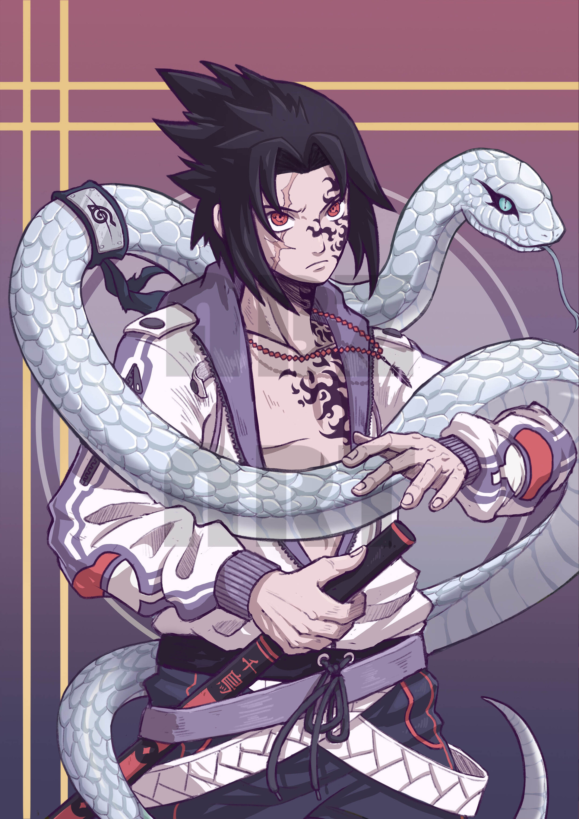 Hipster Sasuke