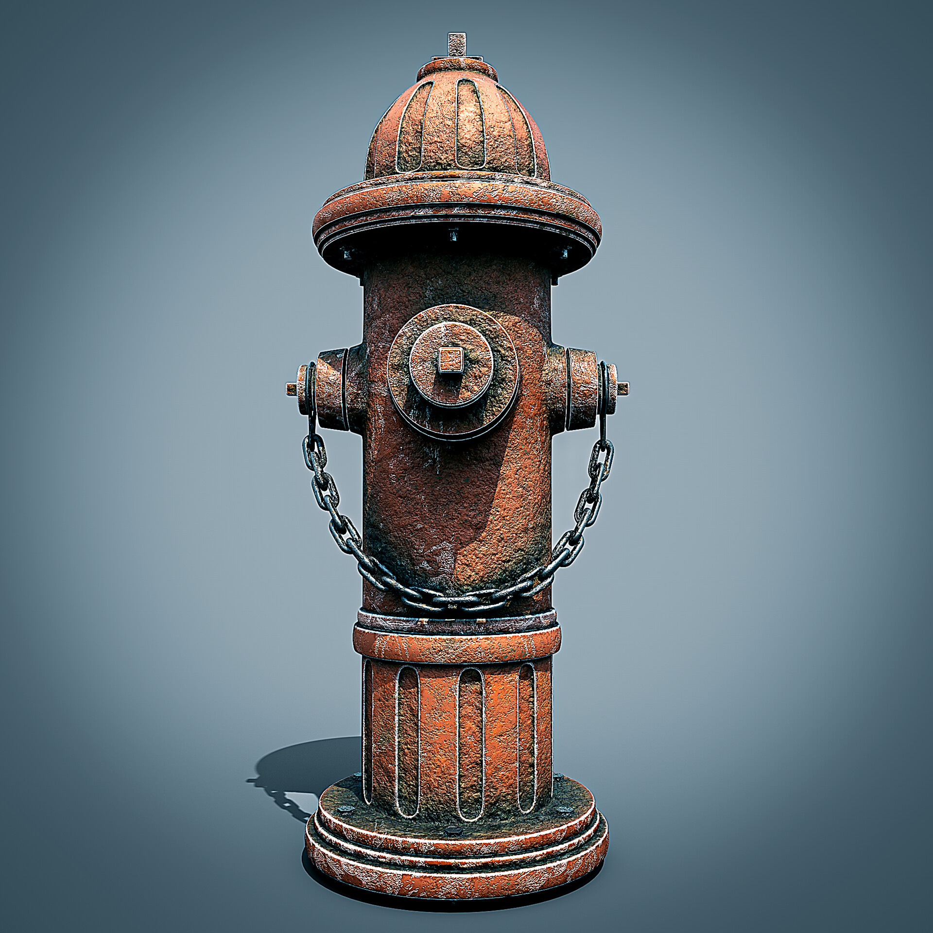 ArtStation - "The Forgotten Hydrant: Game-Ready Fire Hydrant"