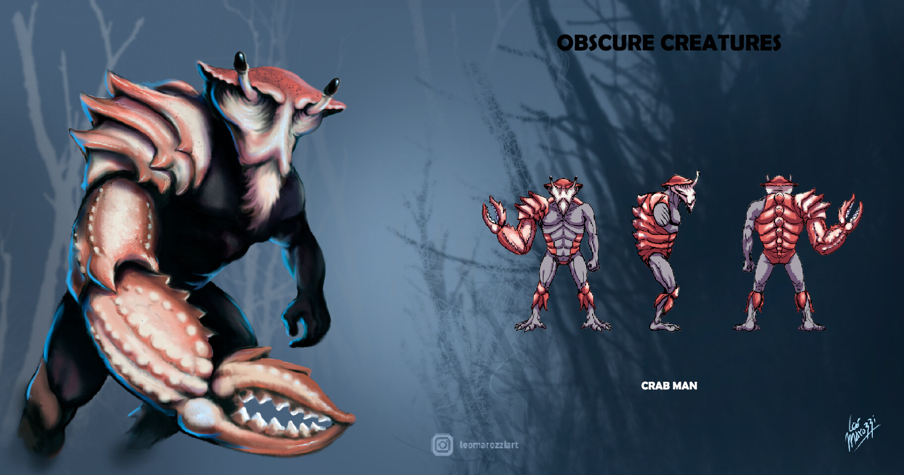 ArtStation - CRAB MAN
