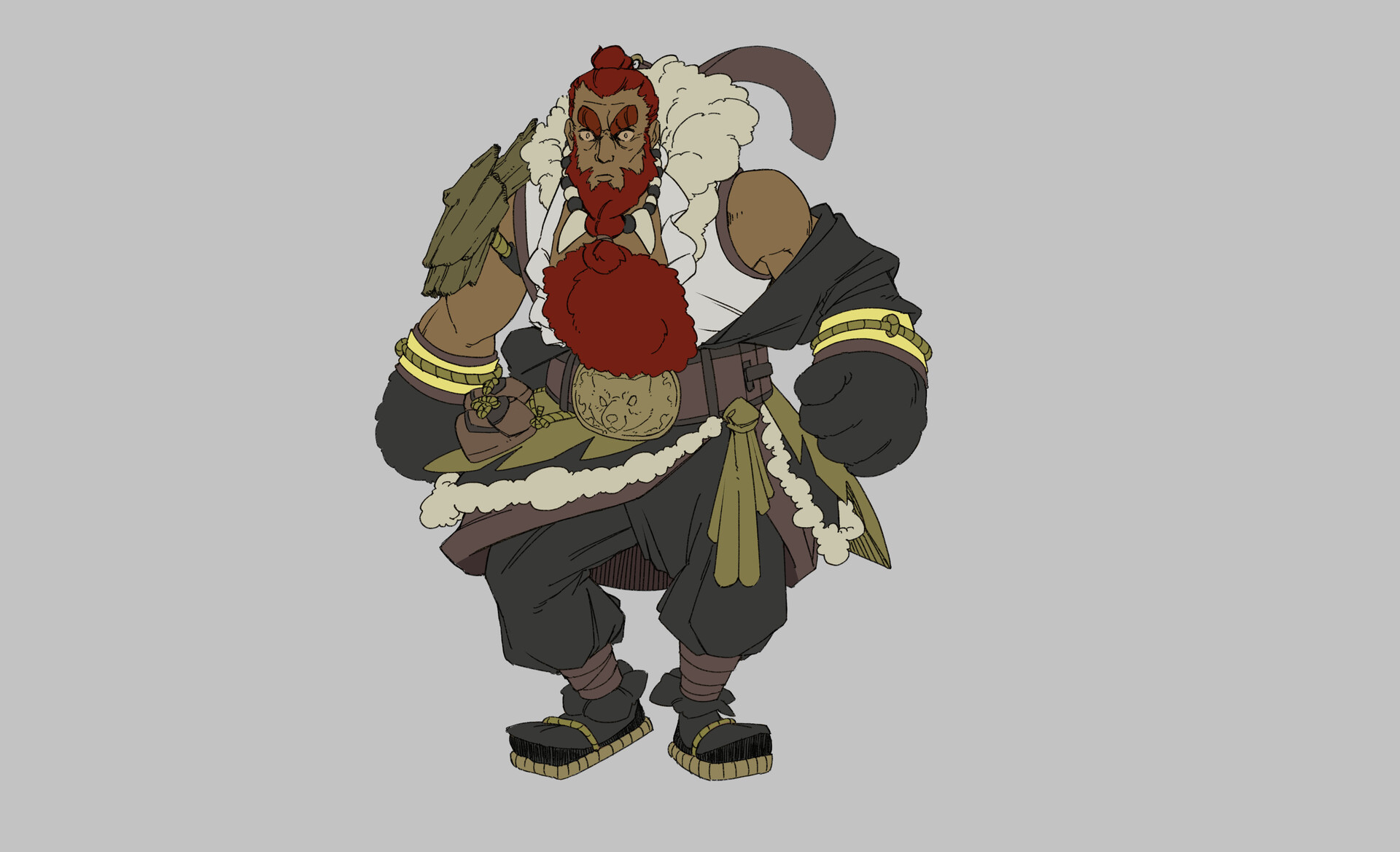 ArtStation - bear inspired character design
