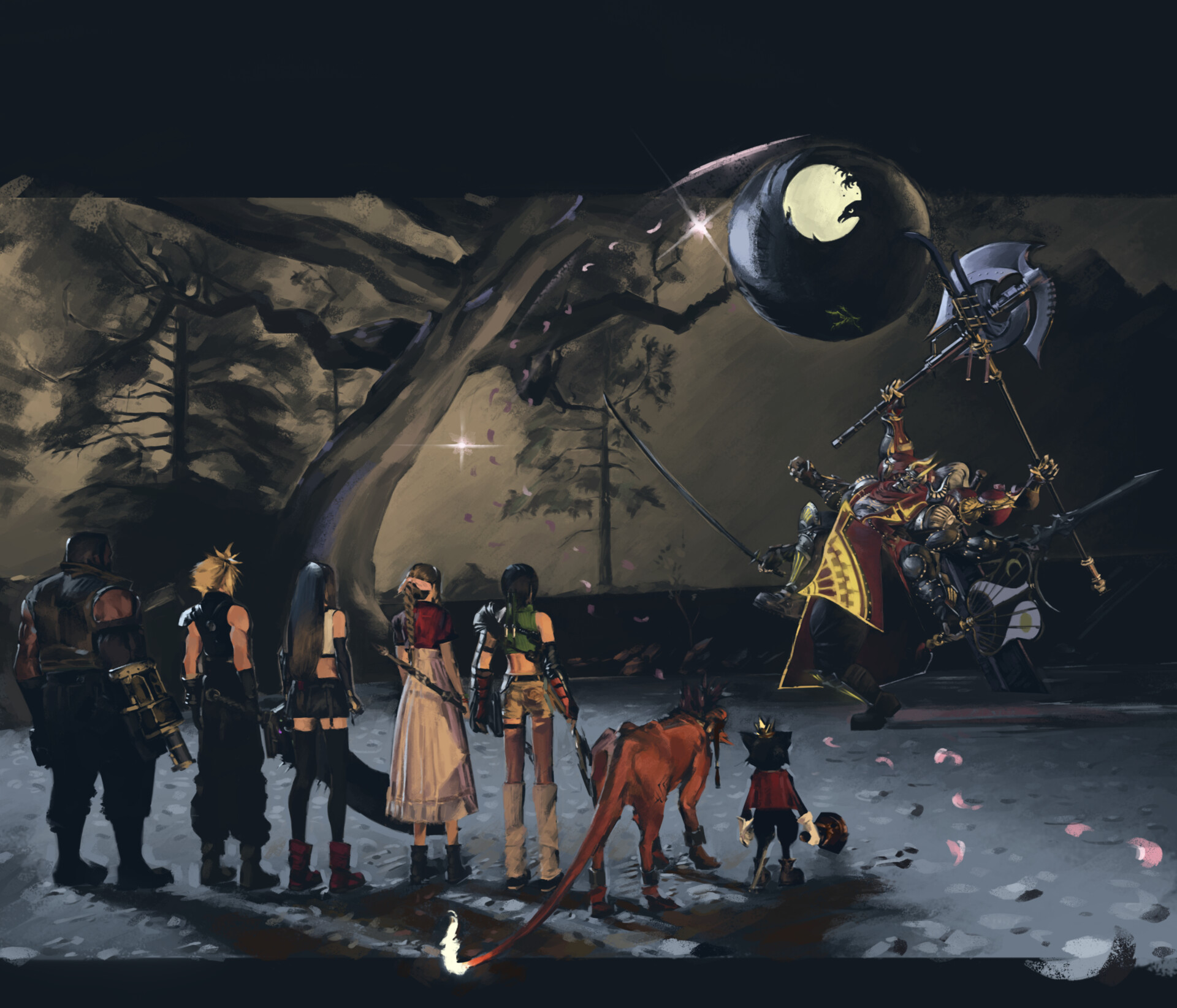 ArtStation - excalipoor - gilgamesh_FFVII