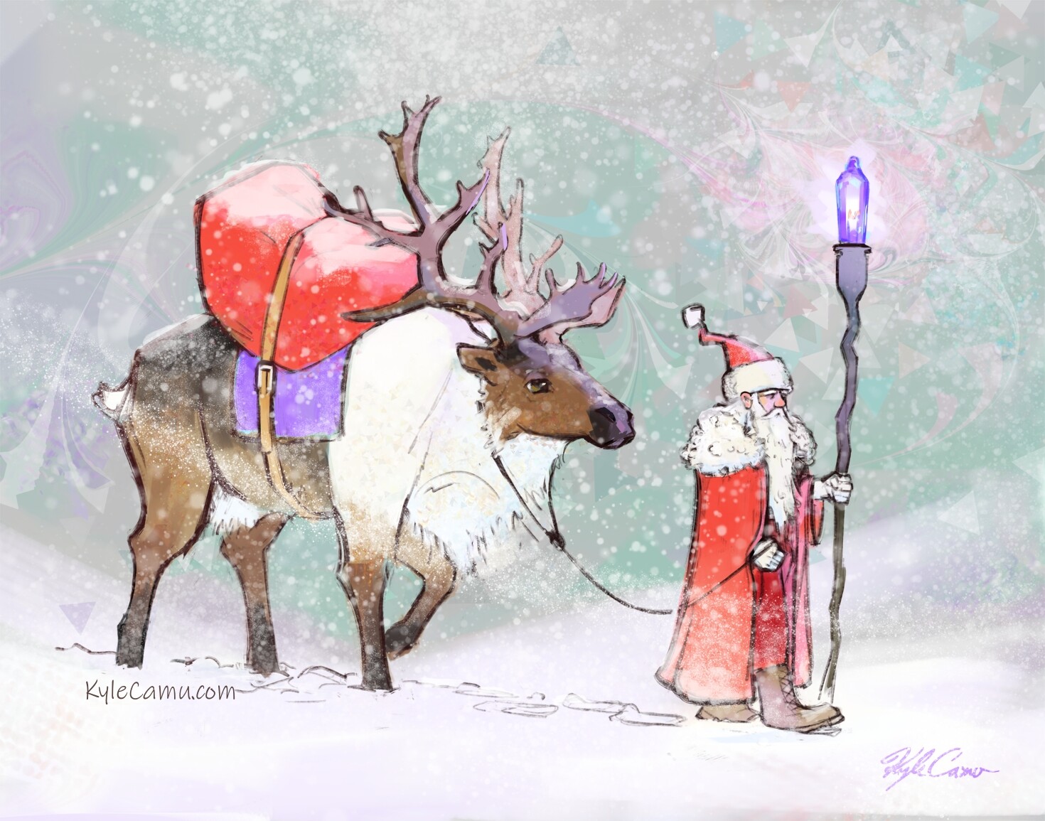 ArtStation - The Wizard of Yule