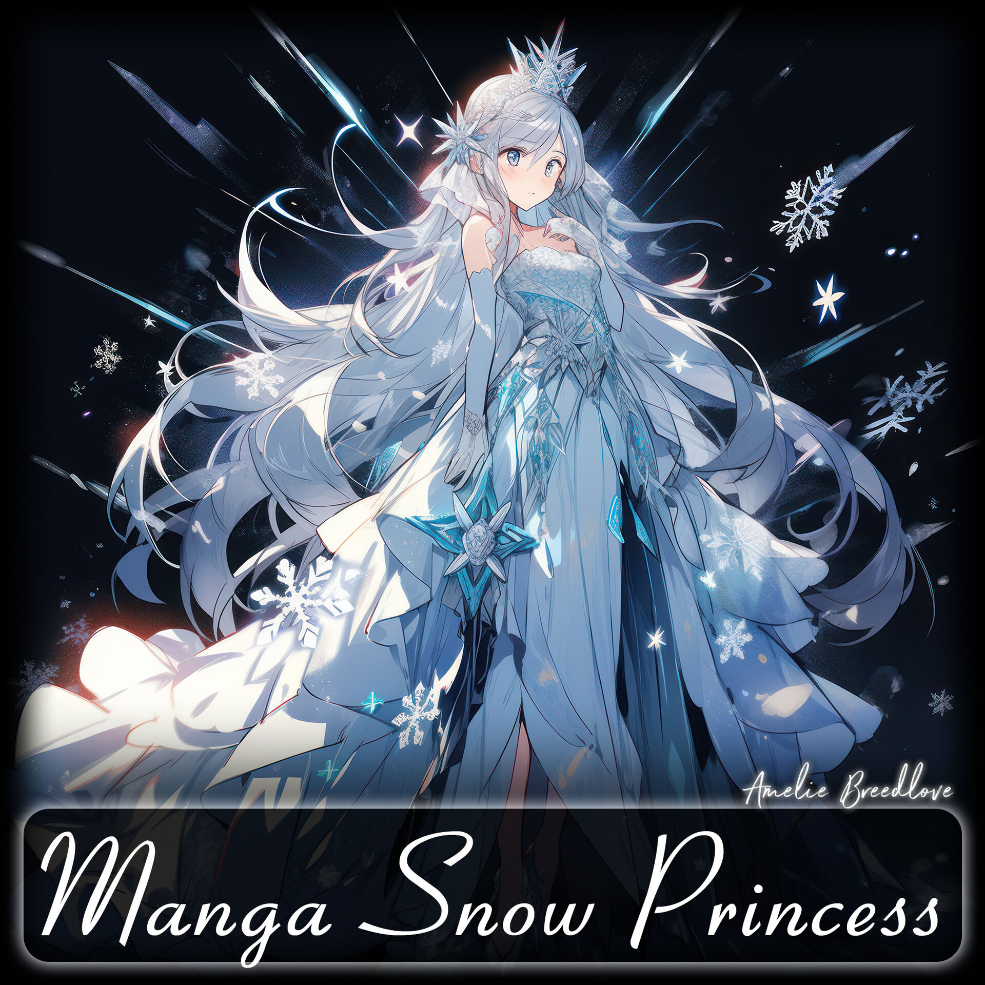 ArtStation - 200 Manga Snow Princess (Full Body) Reference Pack | 4K | v.60