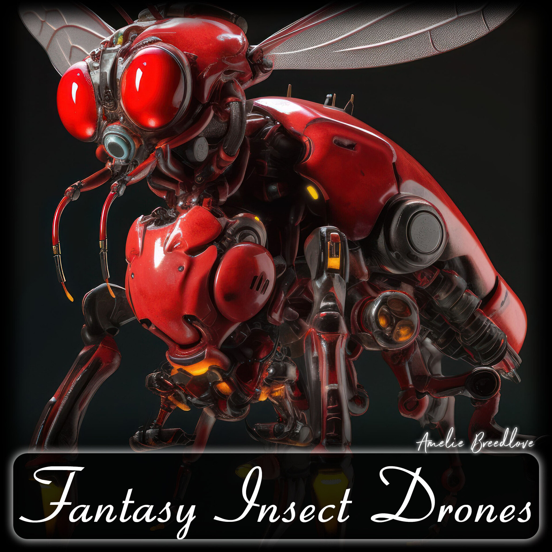 ArtStation - 200 Fantasy Insect Drones Reference Pack | 4K | v.3