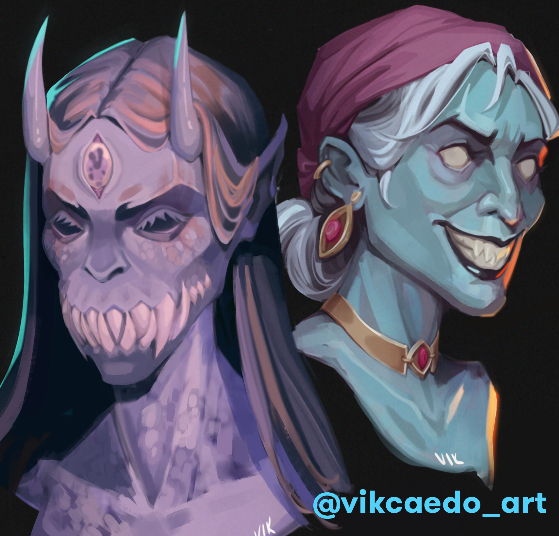 ArtStation - Character Head Studies