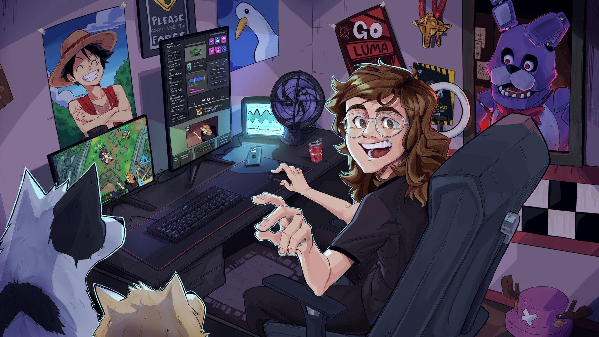 ArtStation - Livestream Start Screen