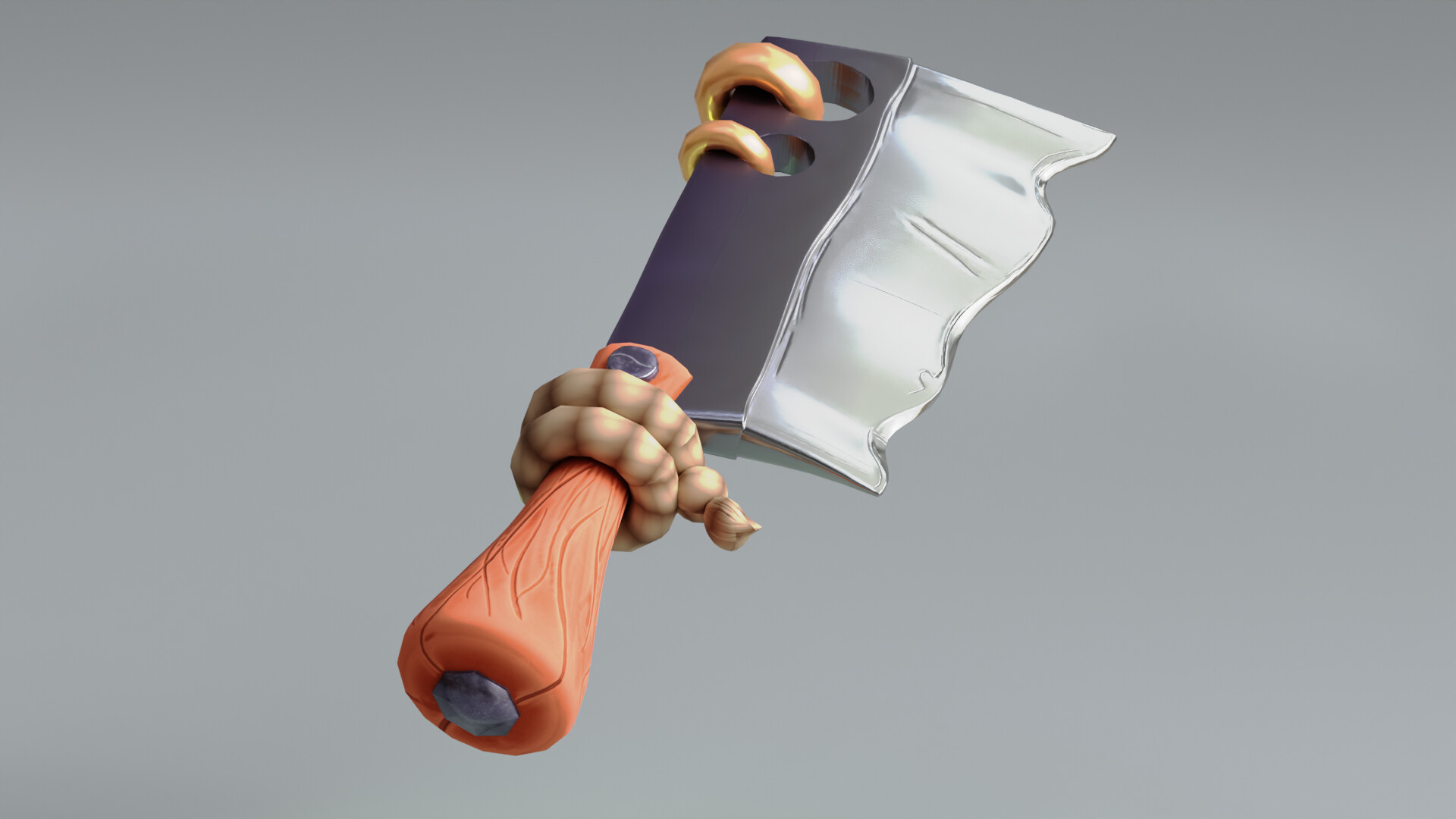 ArtStation - 3D Cleaver Based on Concept by Bryan van der Linden