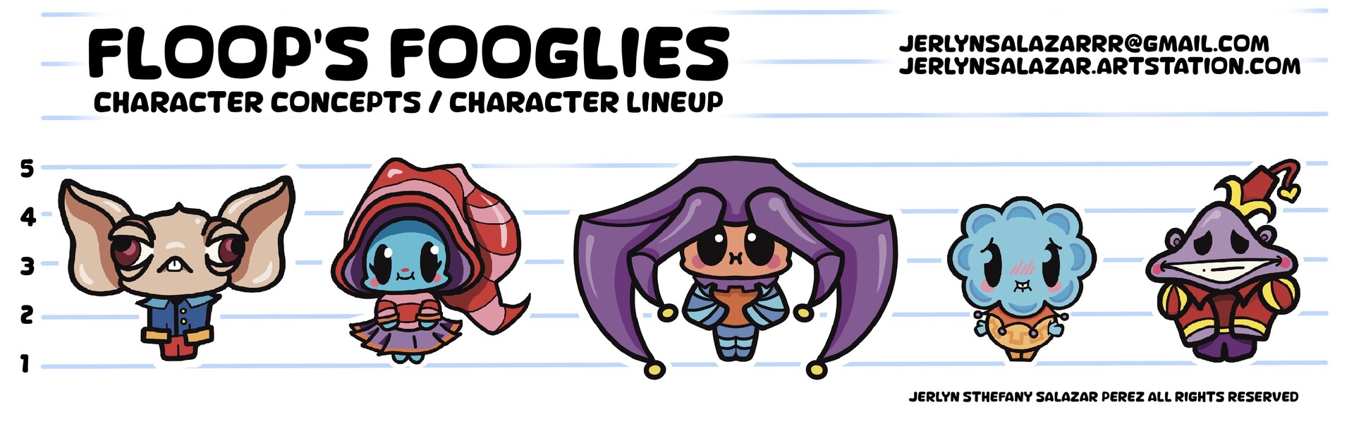 ArtStation - Floop’s Fooglies - Character Concepts