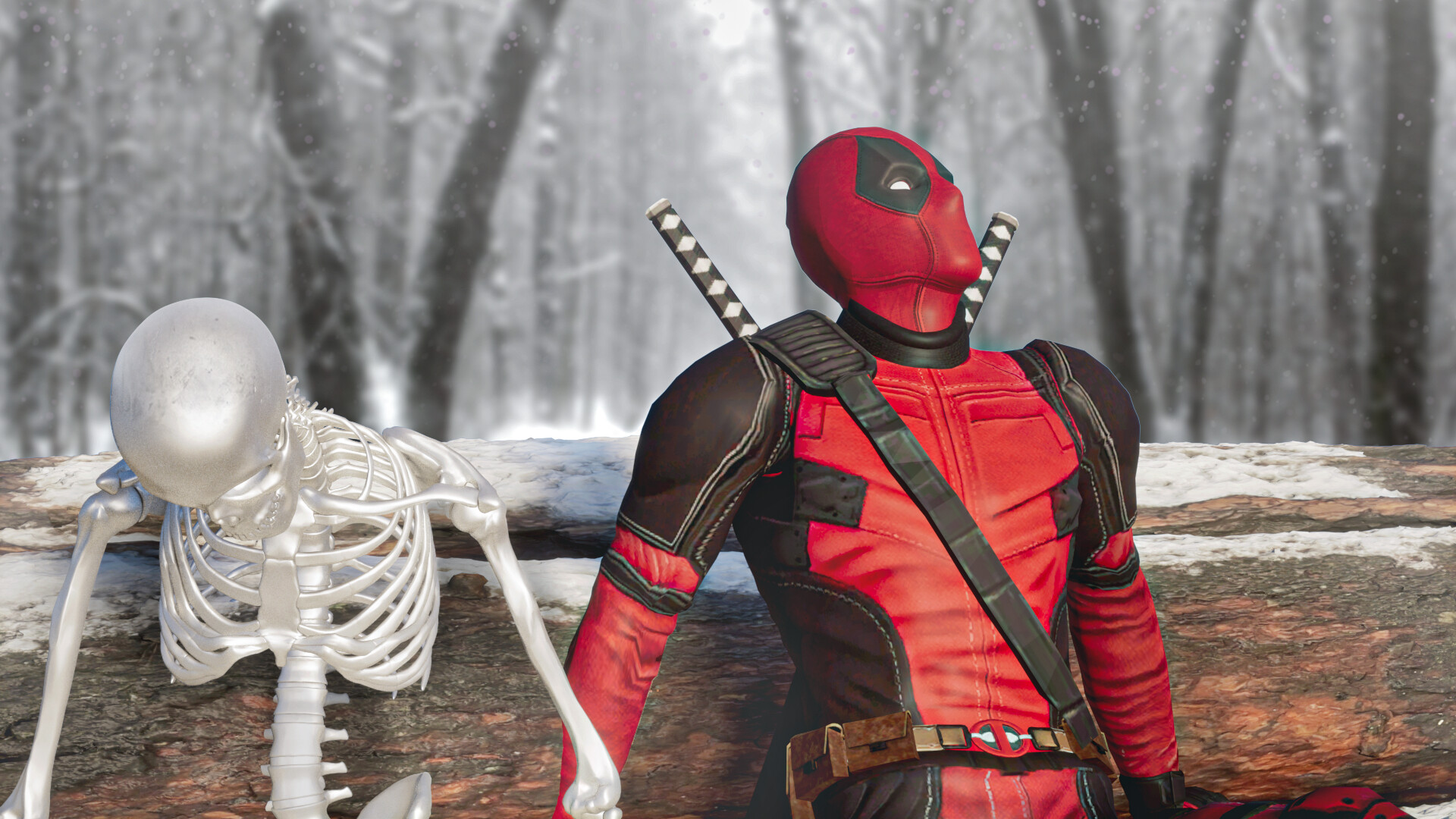 ArtStation - "Deadpool &Wolverine" Scene Recreation