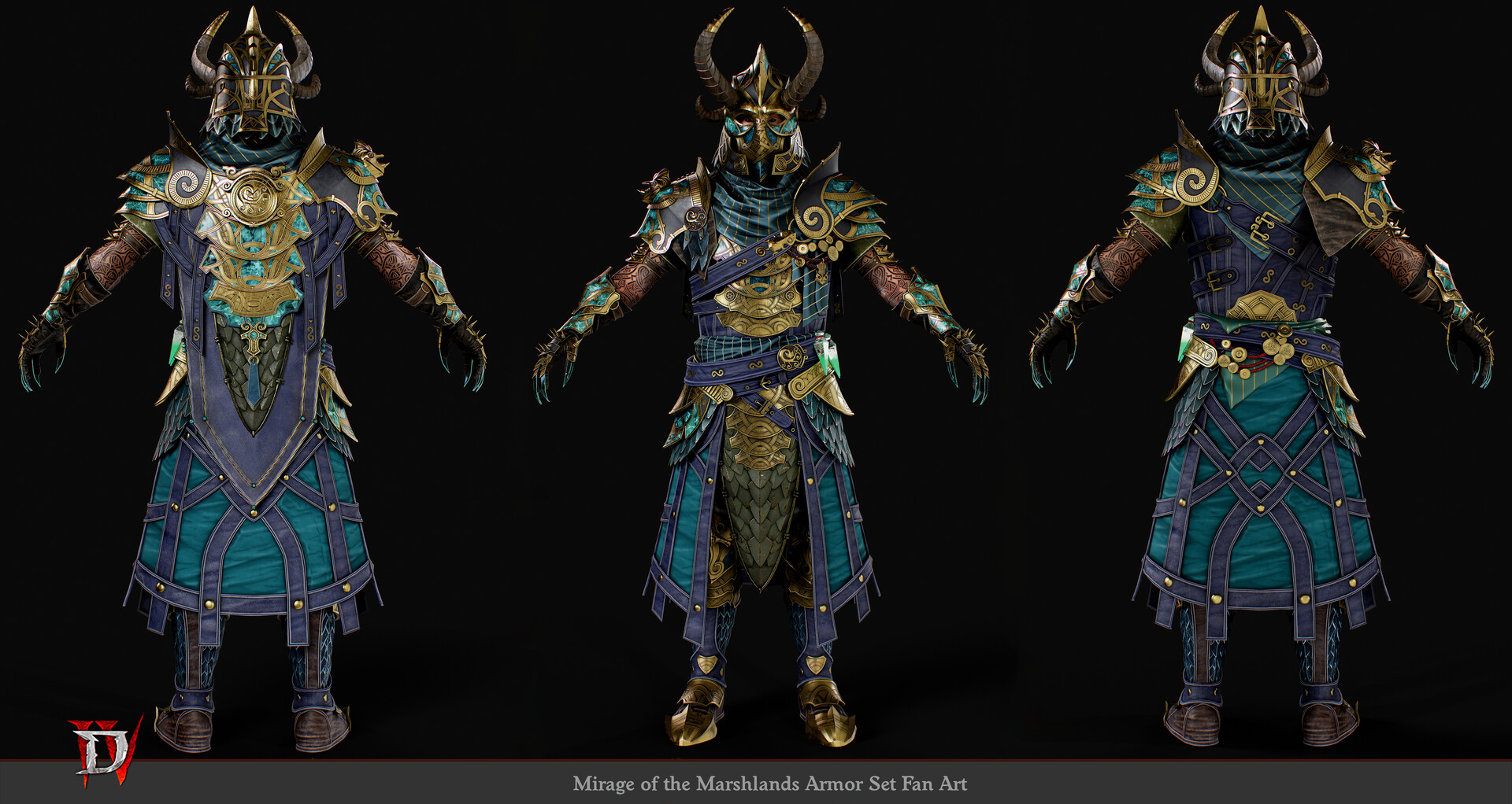 Nithish - Diablo IV Mirage of the Marshlands FAN ART