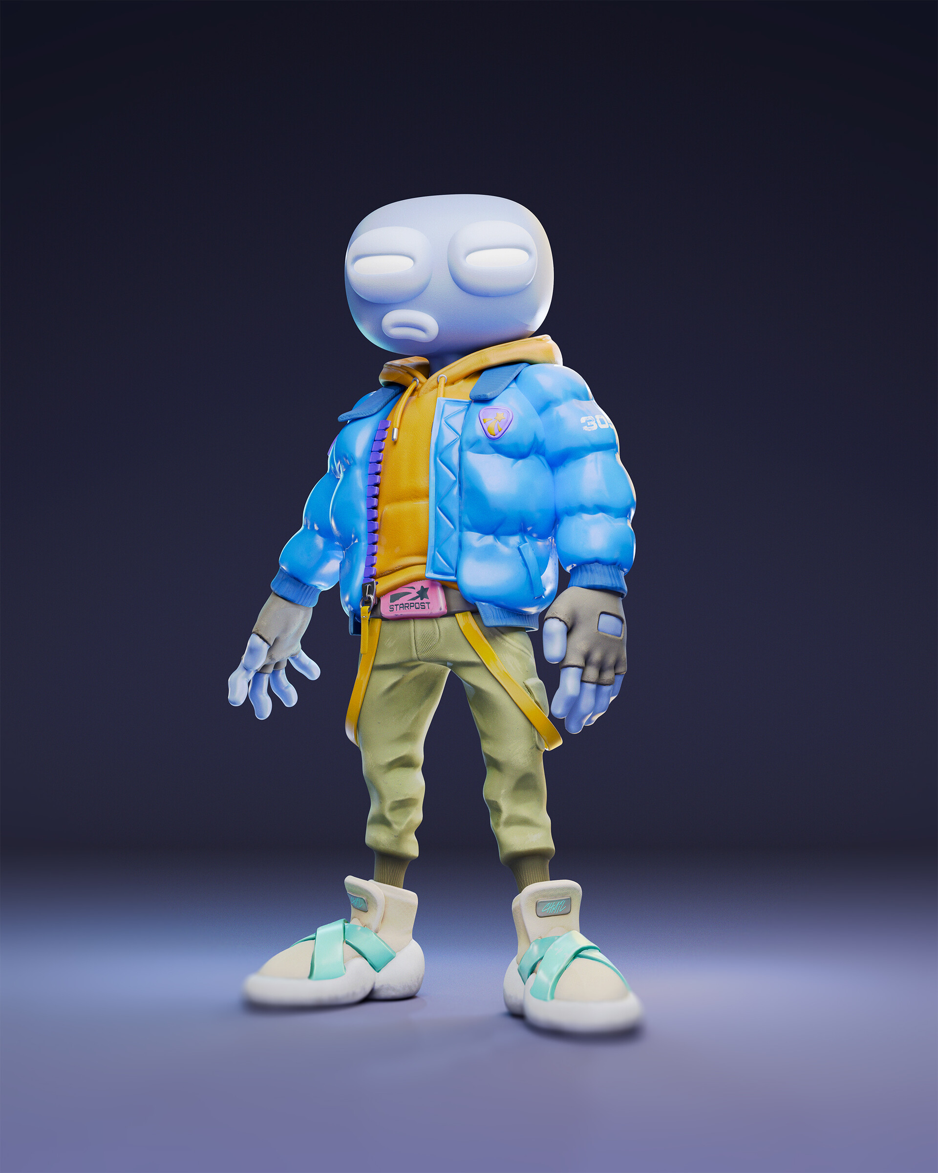 ArtStation - Aeon - Animation Ready Model for a Shortfilm