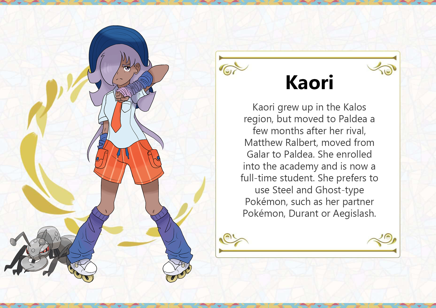 ArtStation - Original Character Profile - Pokemon